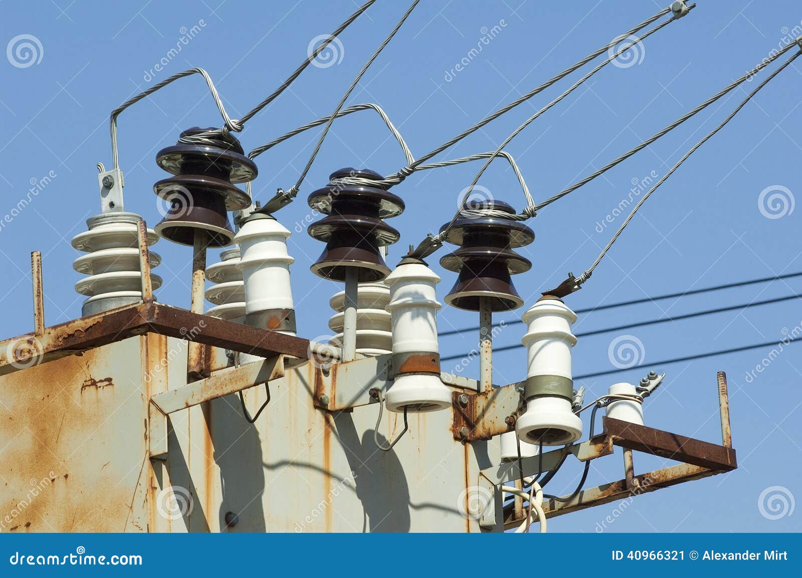 Old Electric Isolators Stock Image | CartoonDealer.com #747115