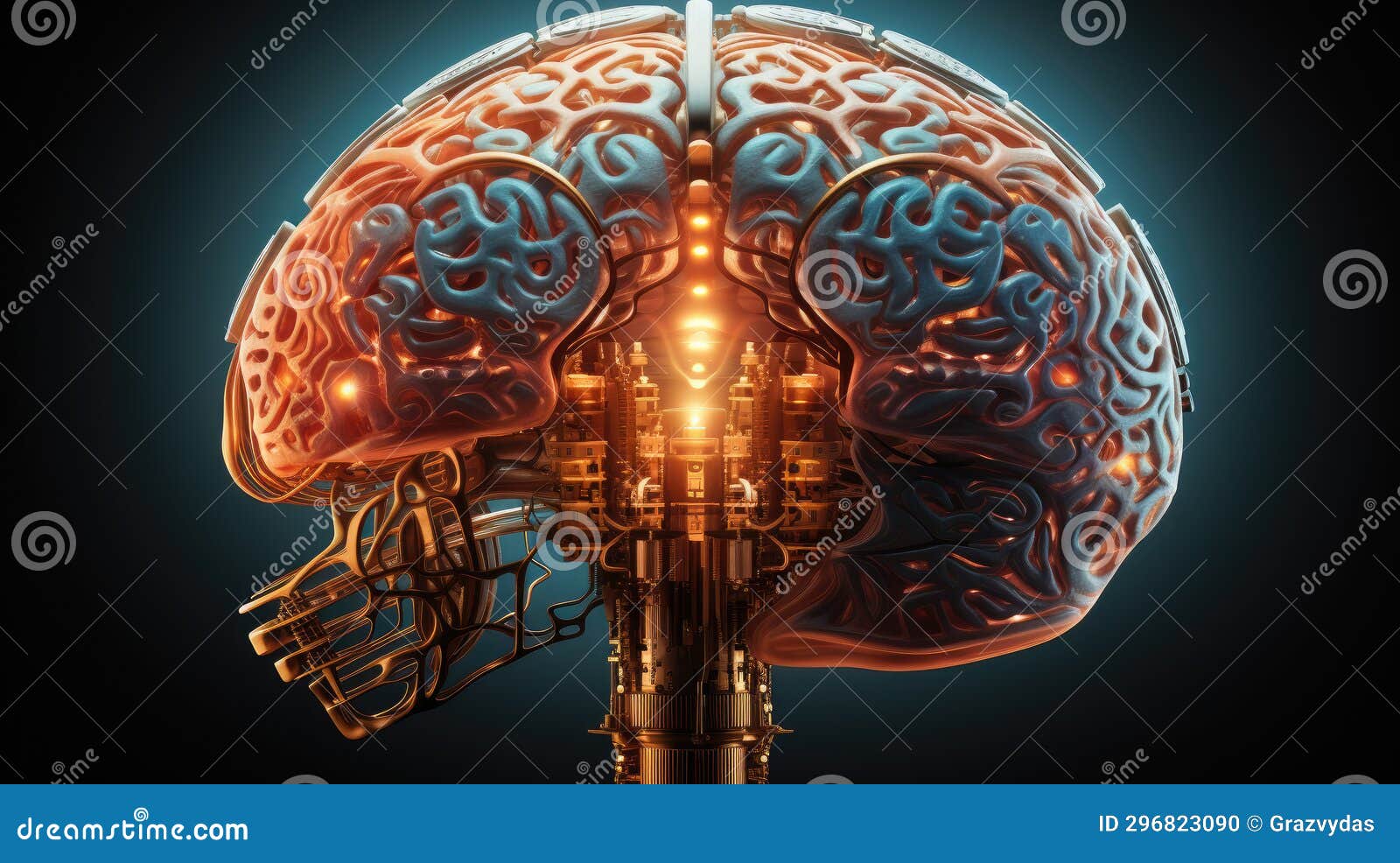 Electric Brain - Next Step To Artificial Intelligence and Circuit Board ...