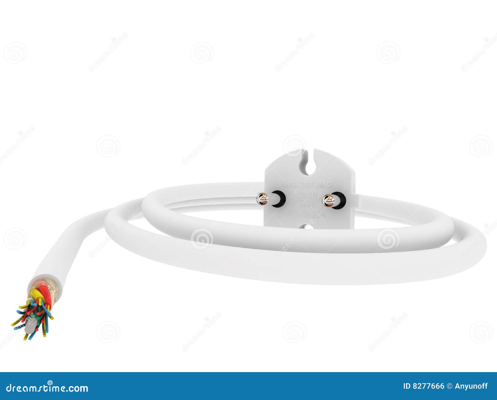 Electric Cable Heart Logos Cartoon Vector | CartoonDealer.com #84809747