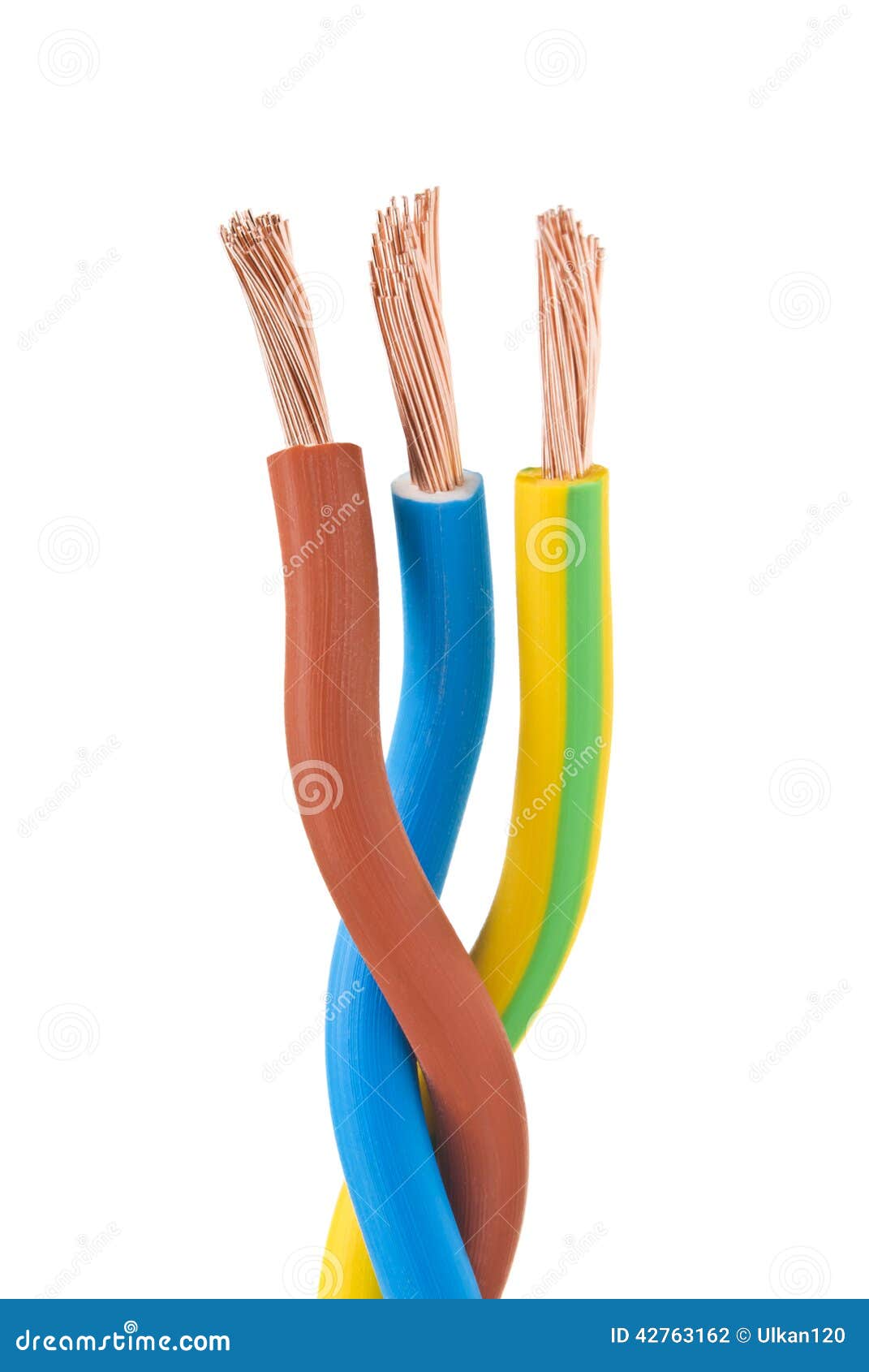 Electric cable stock photo. Image of cable, green, electrician - 42763162