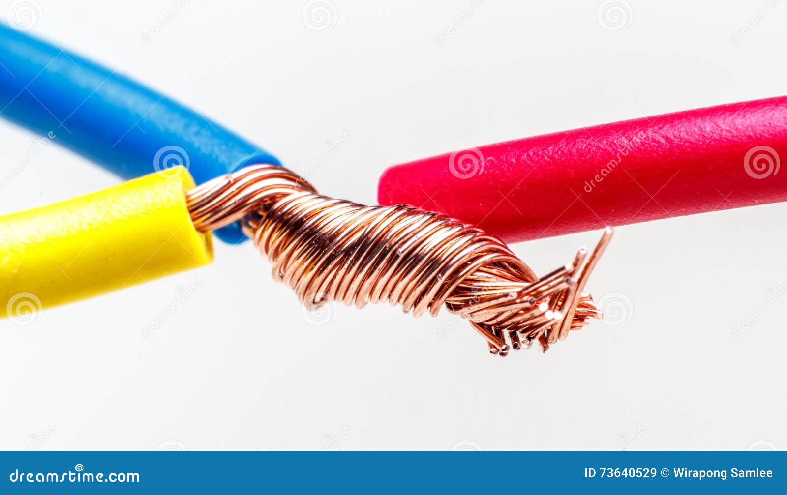 Electric cable stock image. Image of cable, connection - 73640529