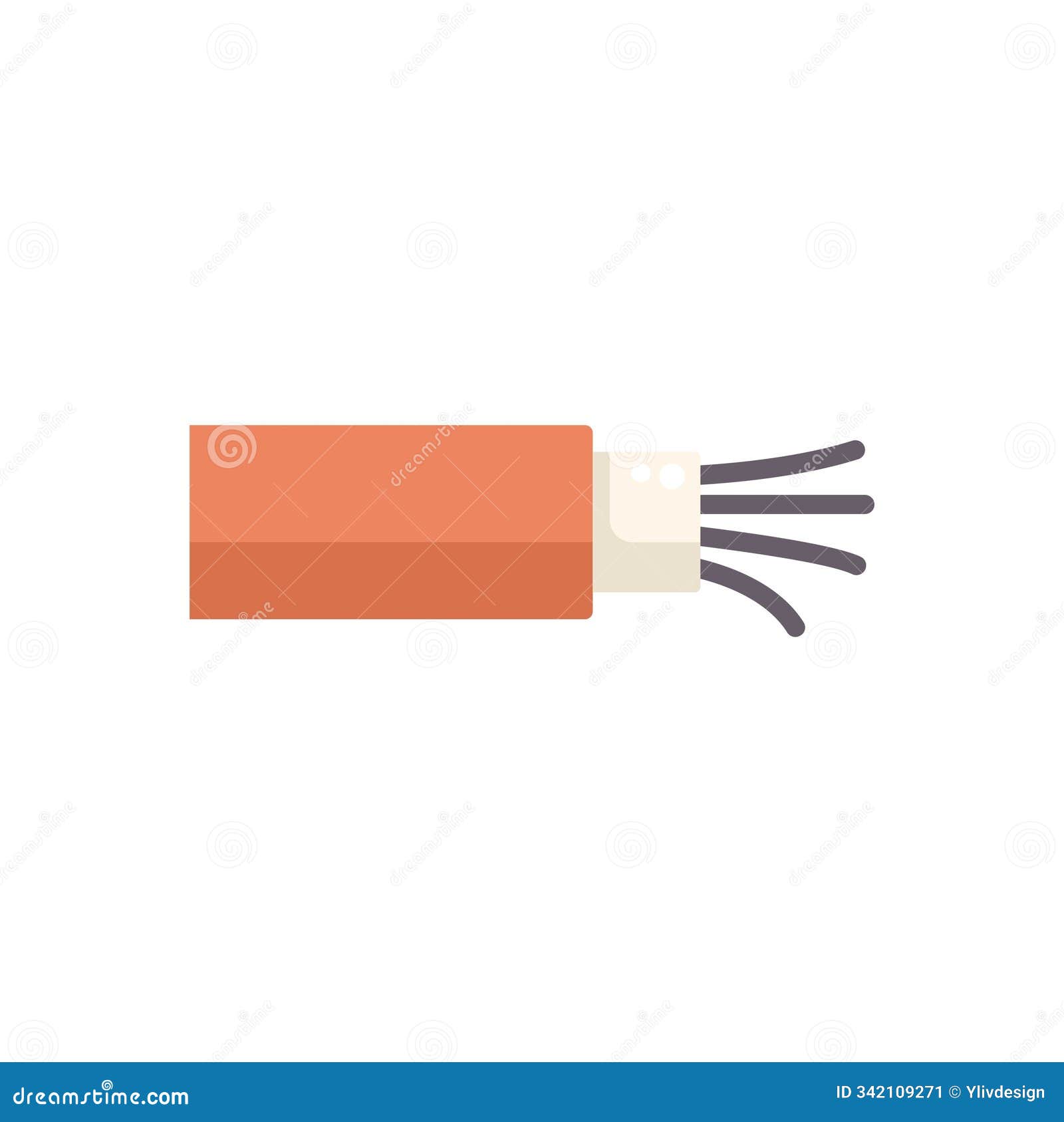 Electric Cable Connecting Showing Copper Wires Connection Stock ...