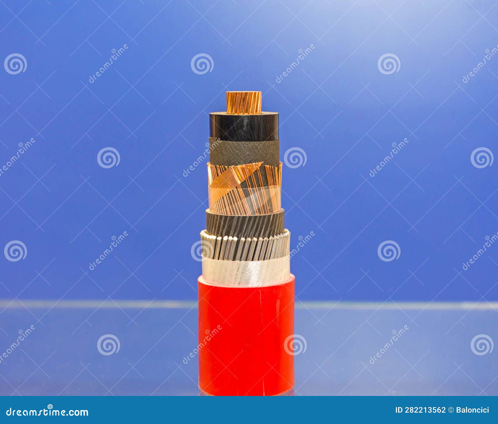 Electric Cable Cross Section Stock Photo - Image of fiber, energy ... Electric Cable Cross Section Stock Photo - Image of fiber, energy ...