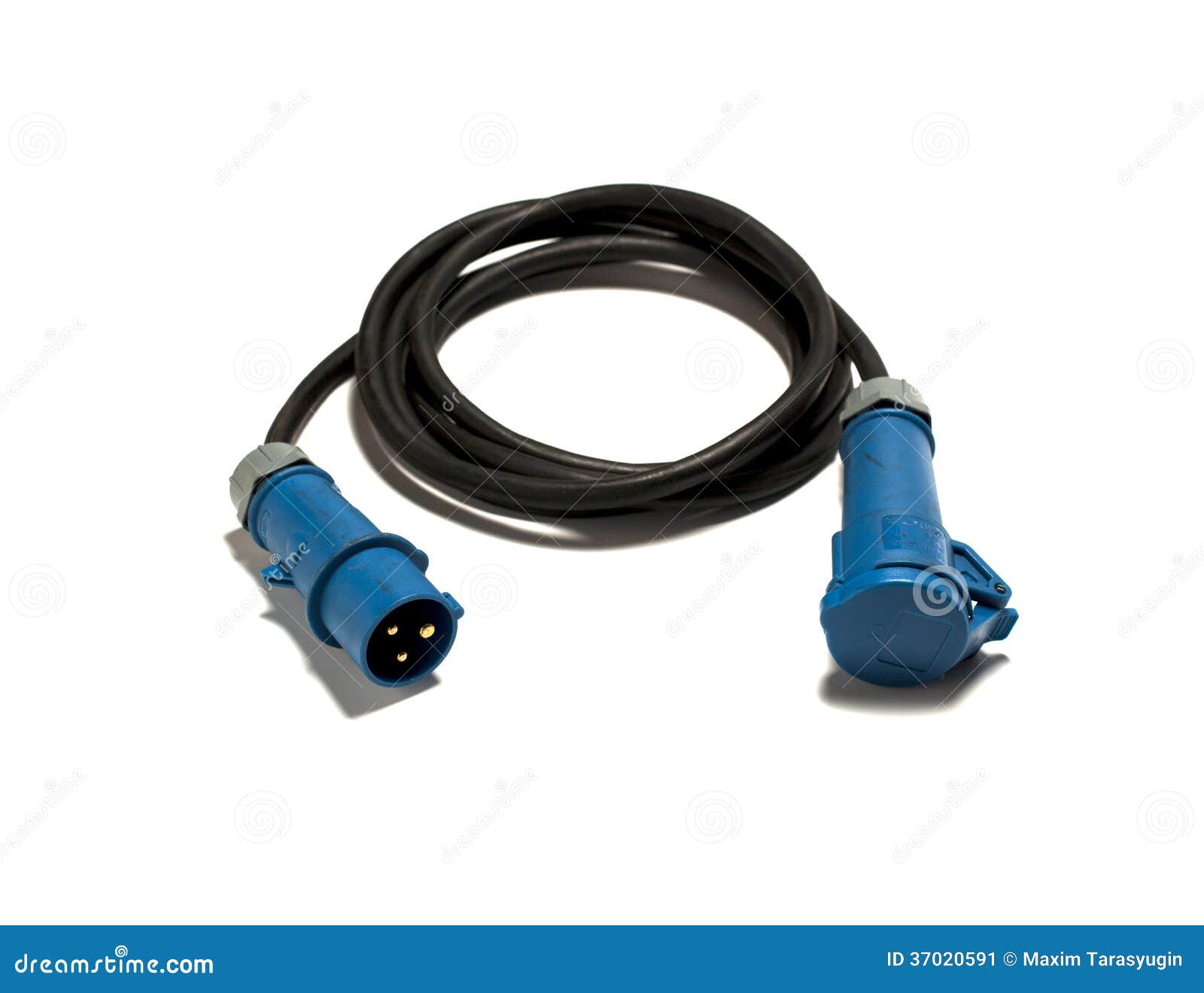Electric cable stock image. Image of cable, connection - 37020591