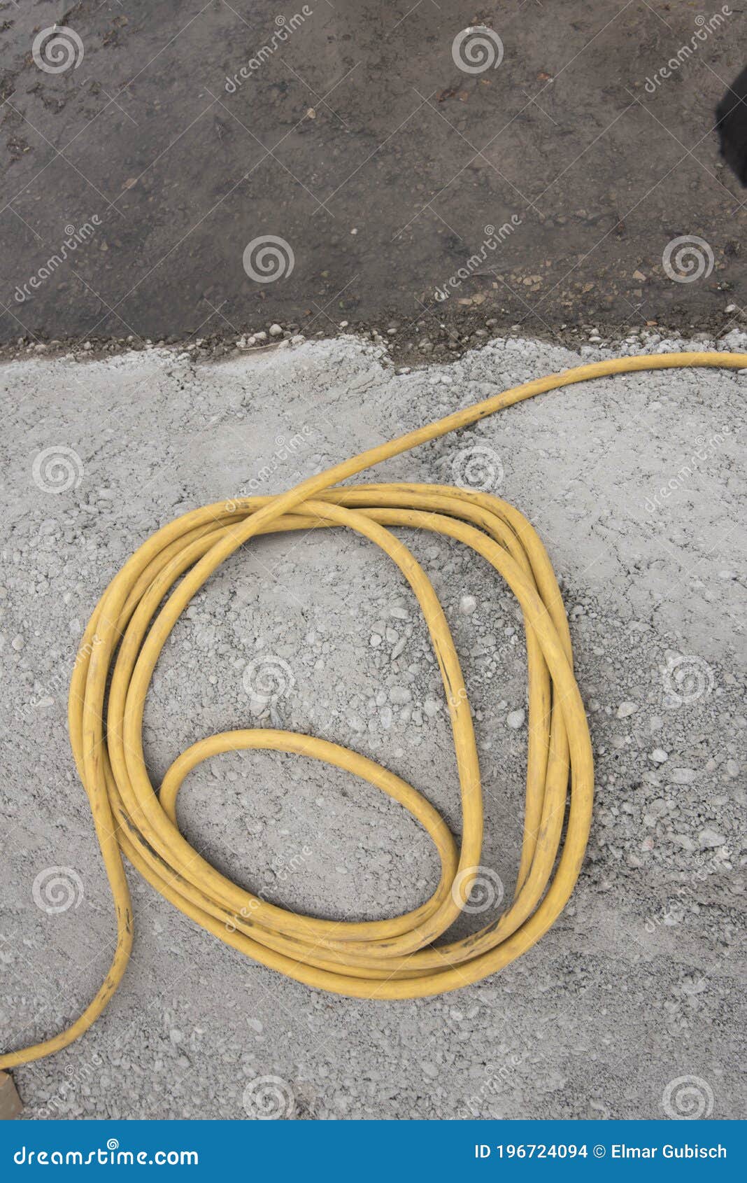 Electric Cable for Plugging Devices with Power Stock Photo - Image of ...