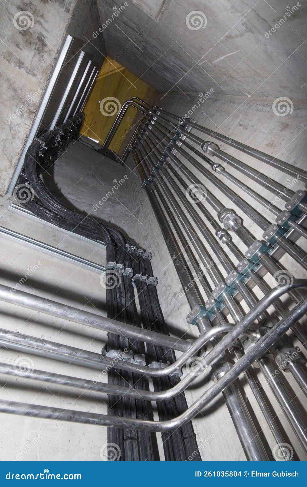 Electric Cable for Plugging Devices with Power Stock Photo - Image of ...