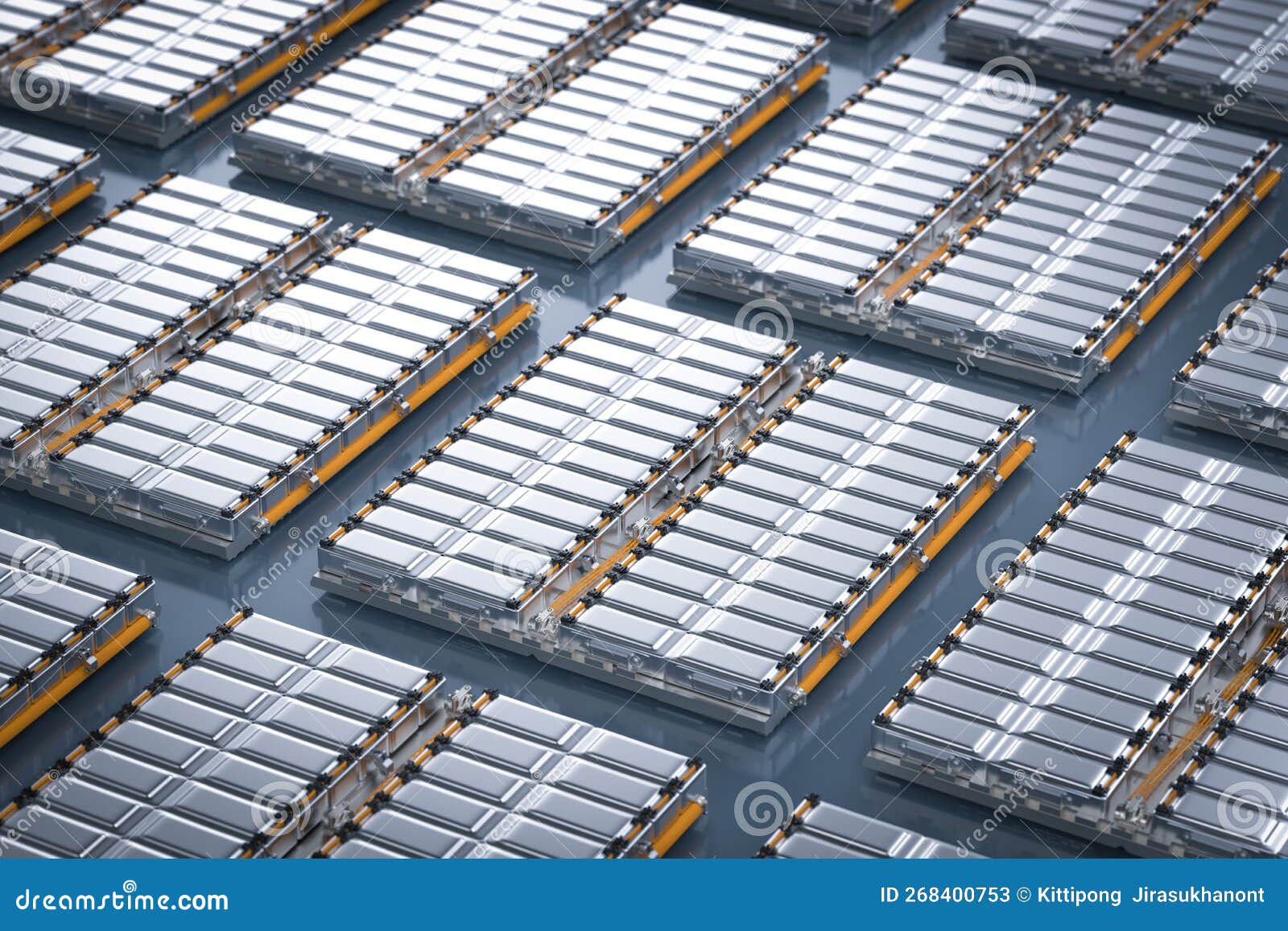 Electric Car Battery or Pack of Battery Cells Module Stock Illustration ...