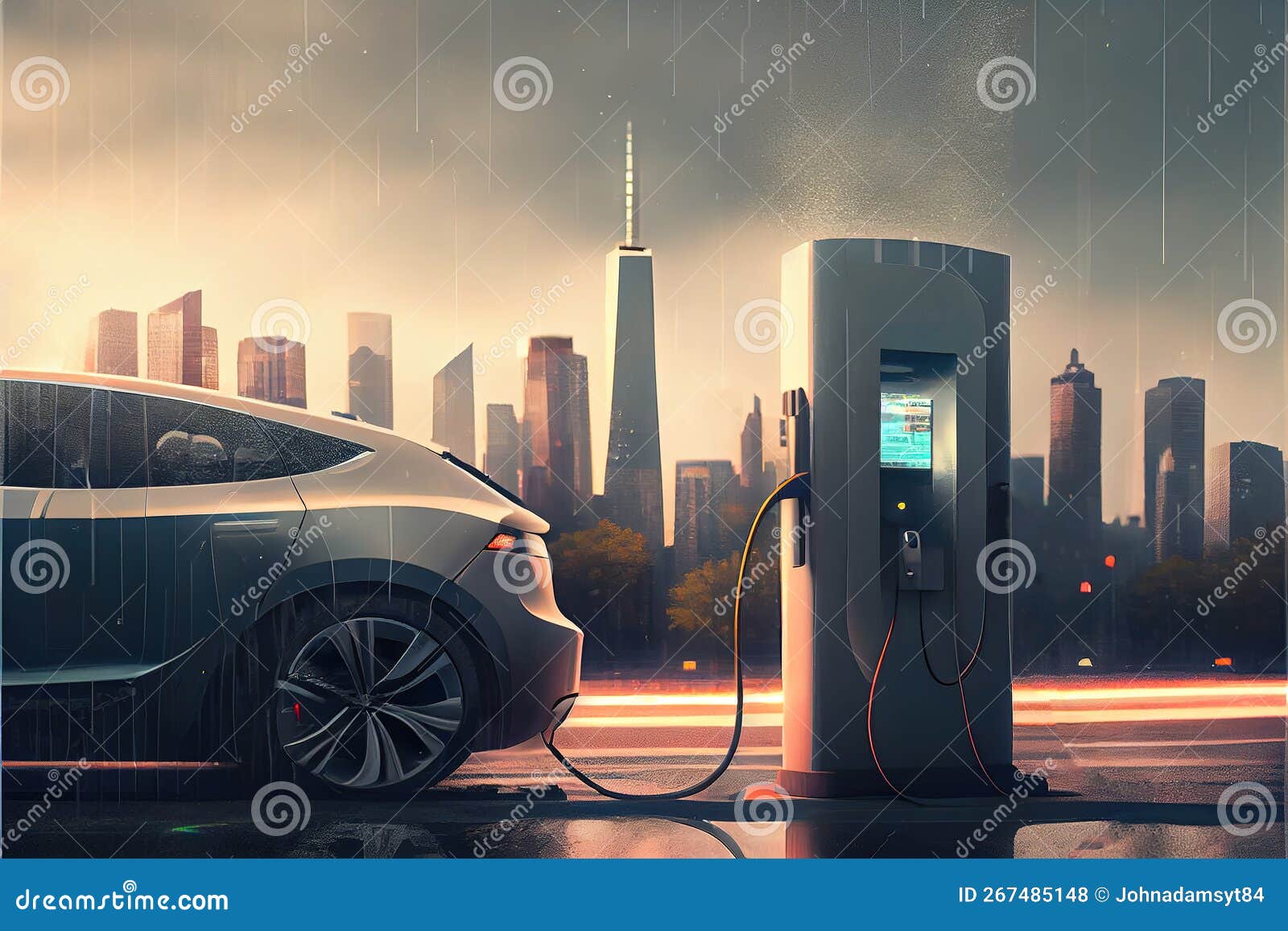 Electic Car Charging Stock Photos - Free & Royalty-Free Stock Photos ...