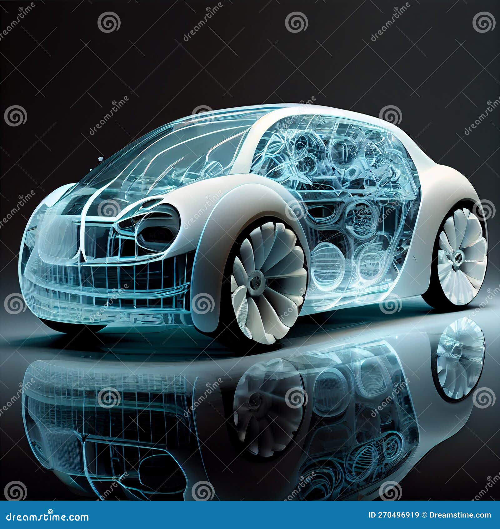 Electric car concept stock illustration. Illustration of transport ...