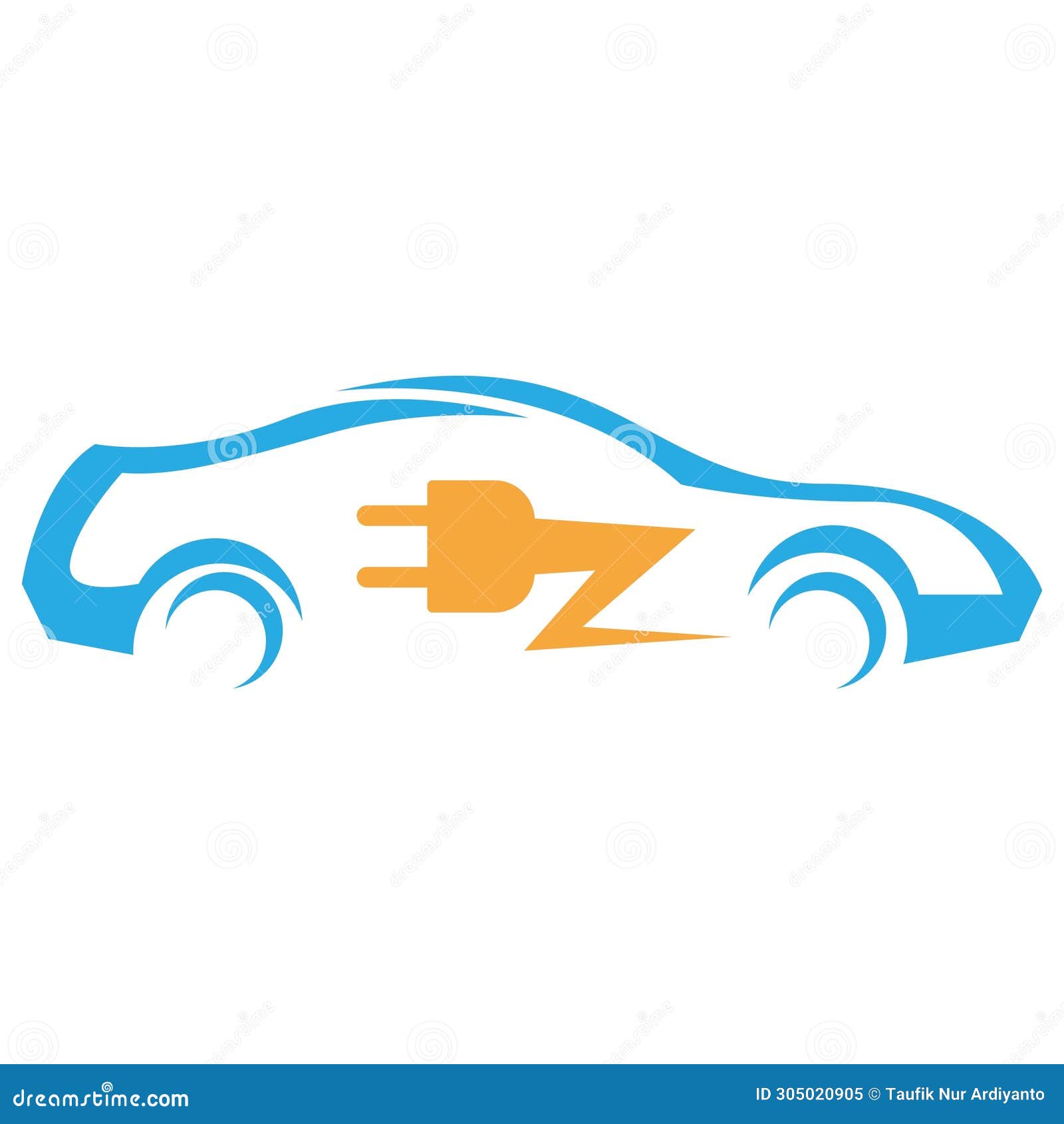 Electric Car Icon Logo Design Stock Vector - Illustration of power ...