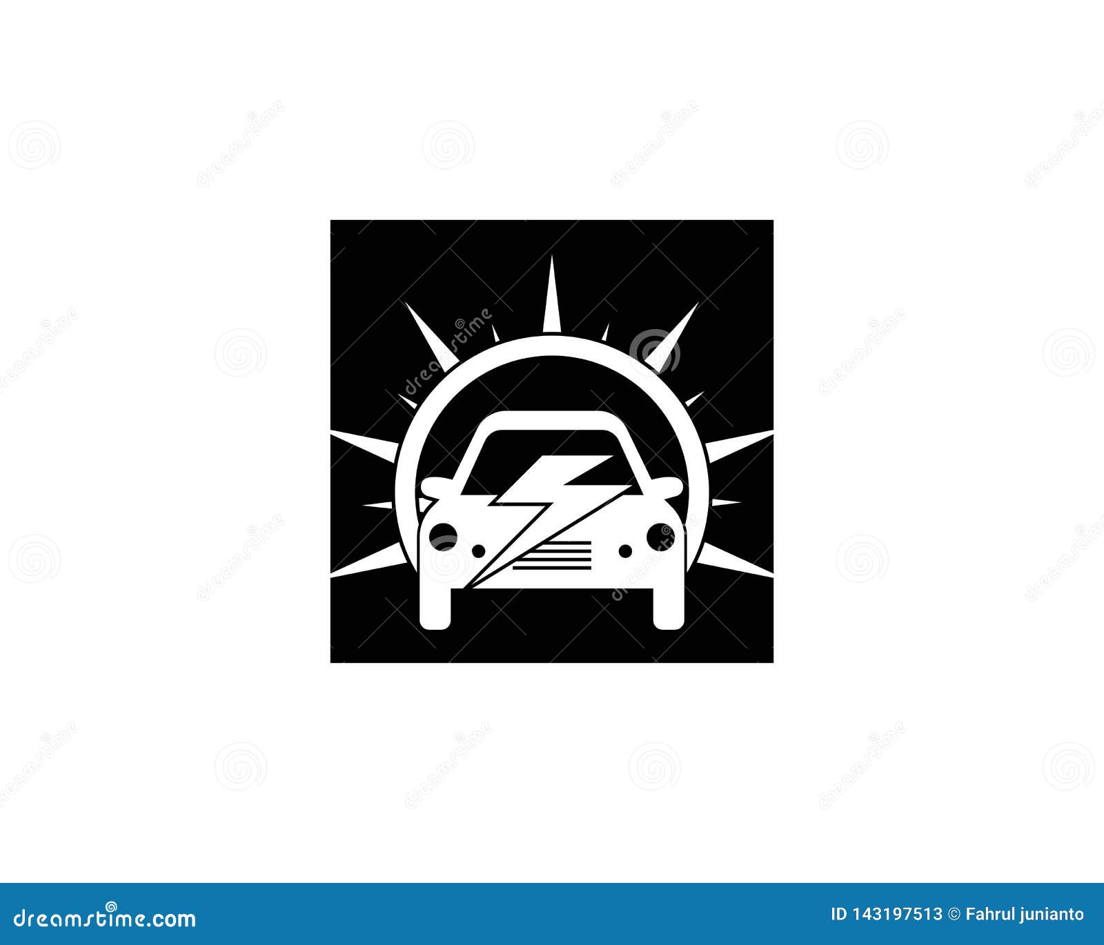 Electric Car Logo Design Vector Stock Vector - Illustration of auto ...