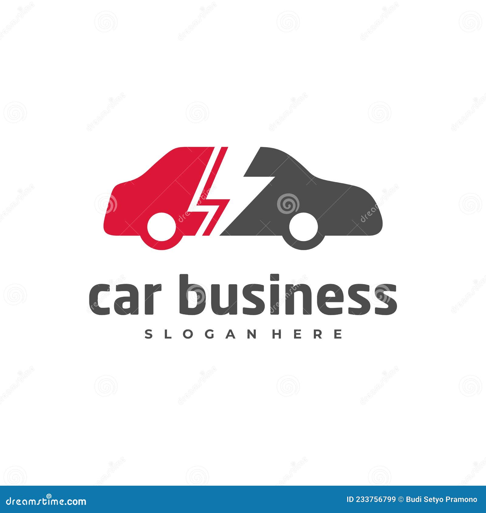Electric Car Logo Vector Template, Creative Fast Car Logo Design ...