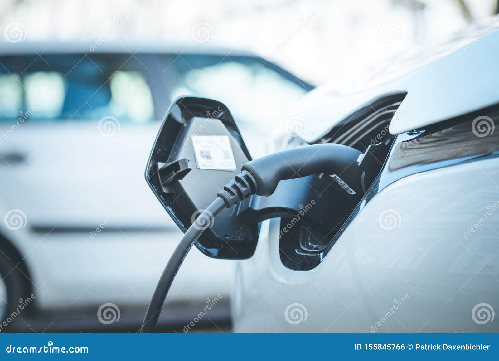 Electric Car is Refueling Up Its Batteries, Future Innovation of ...