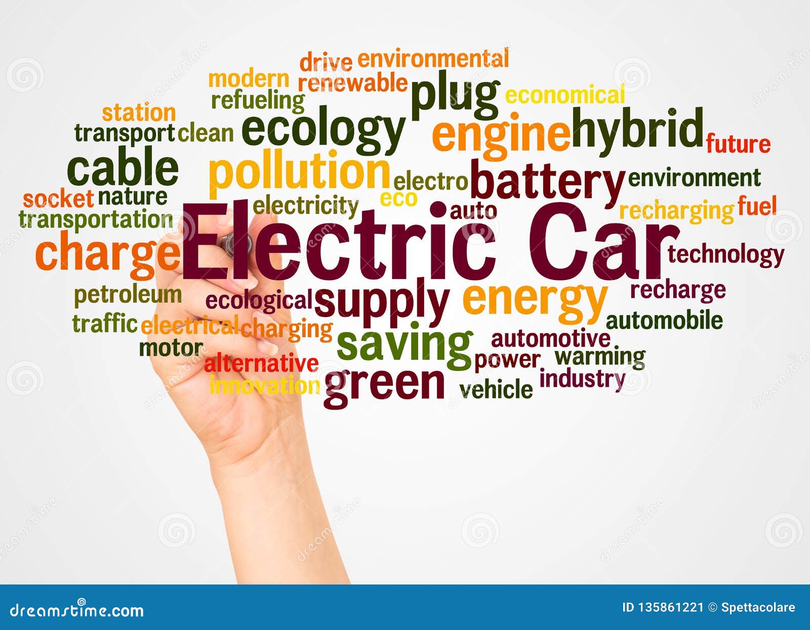 ELECTRIC Word Written On Glossy Blocks Isolated On White Background ...