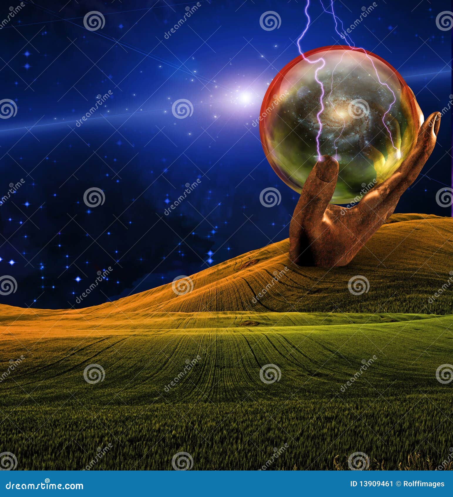 Electric Charge stock illustration. Illustration of cosmic - 13909461