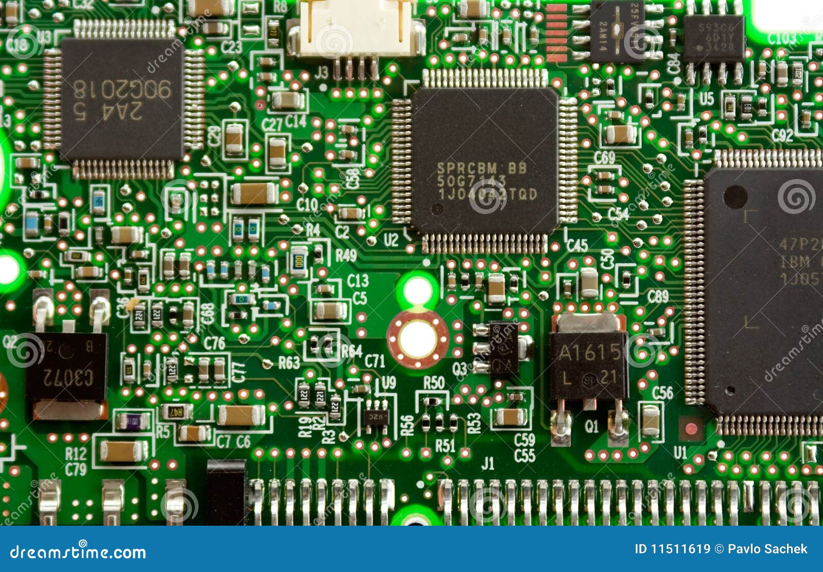 Electric circuit stock image. Image of electrical, abstract - 11511619