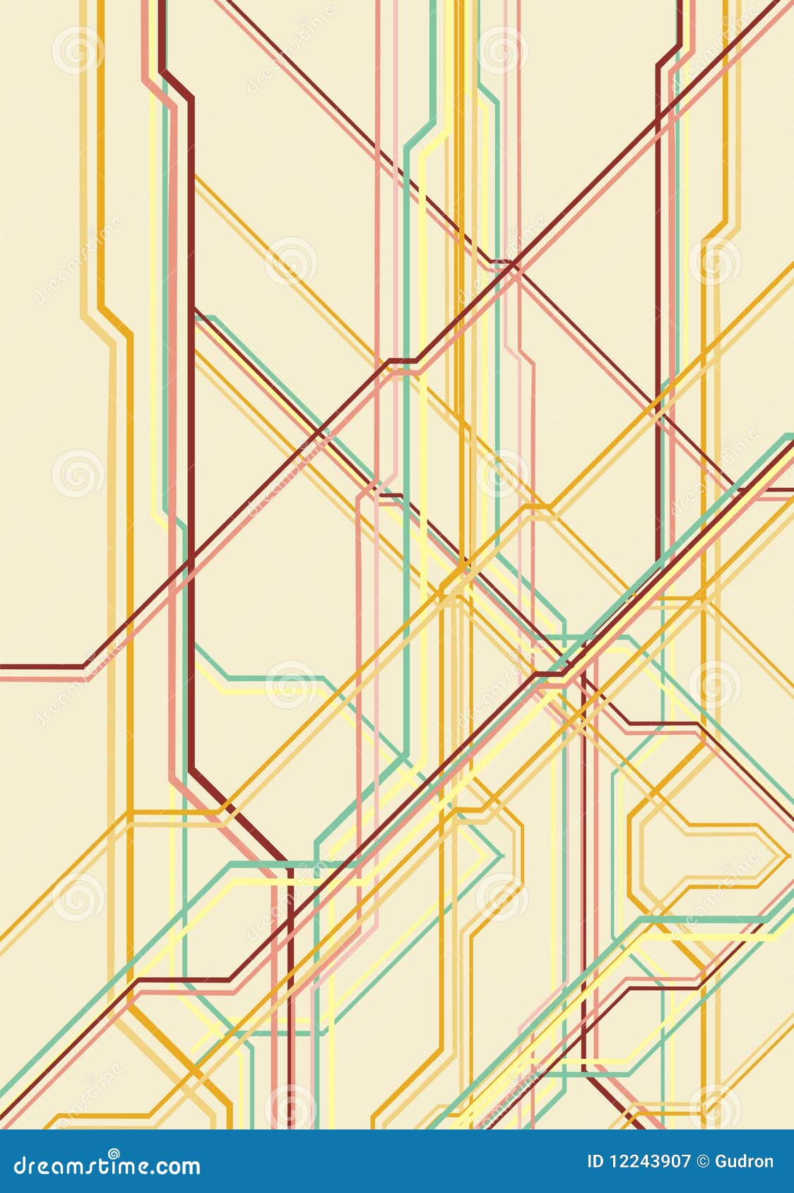 Electric circuit lines stock illustration. Illustration of backdrop ...