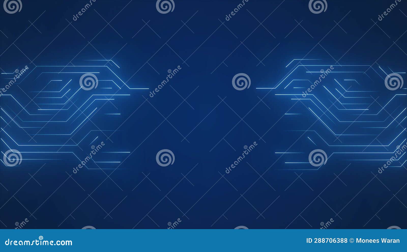 Electric Circuit Network Printed Technology Background Motion Graphics ...