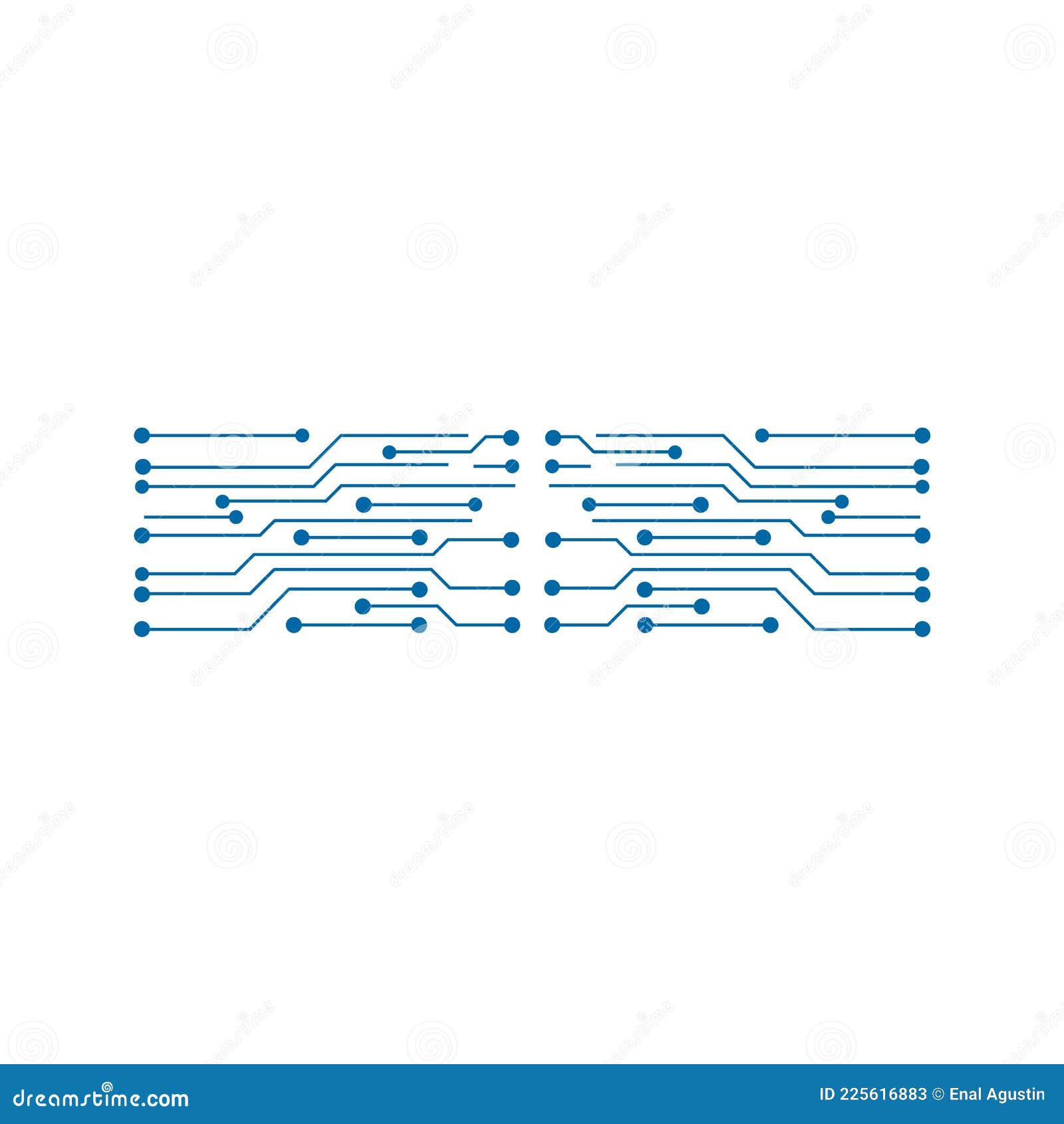 Electric Circuit Vector Logo Design Template Stock Vector ...