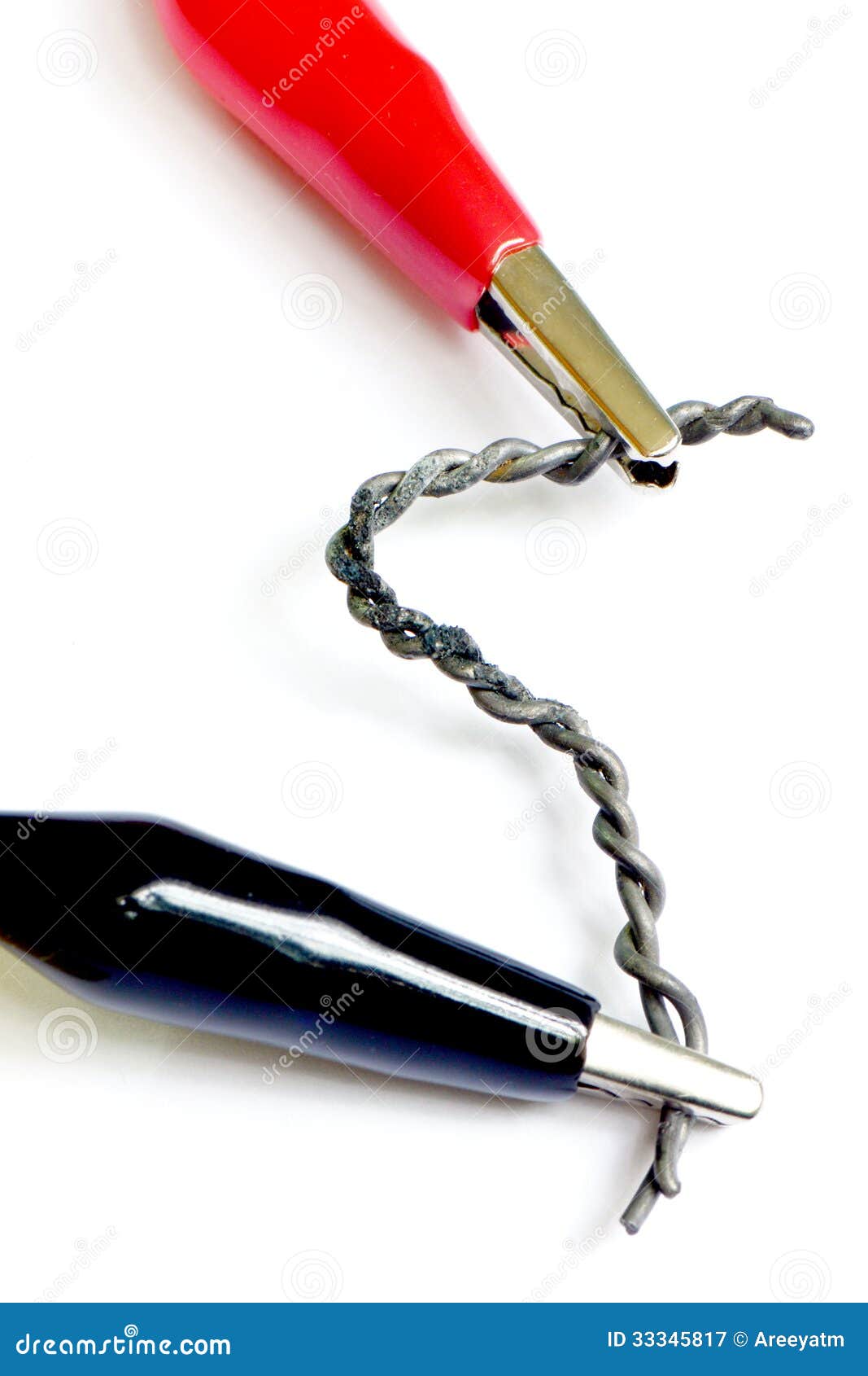 Electric Clip. stock image. Image of urgency, isolated - 33345817