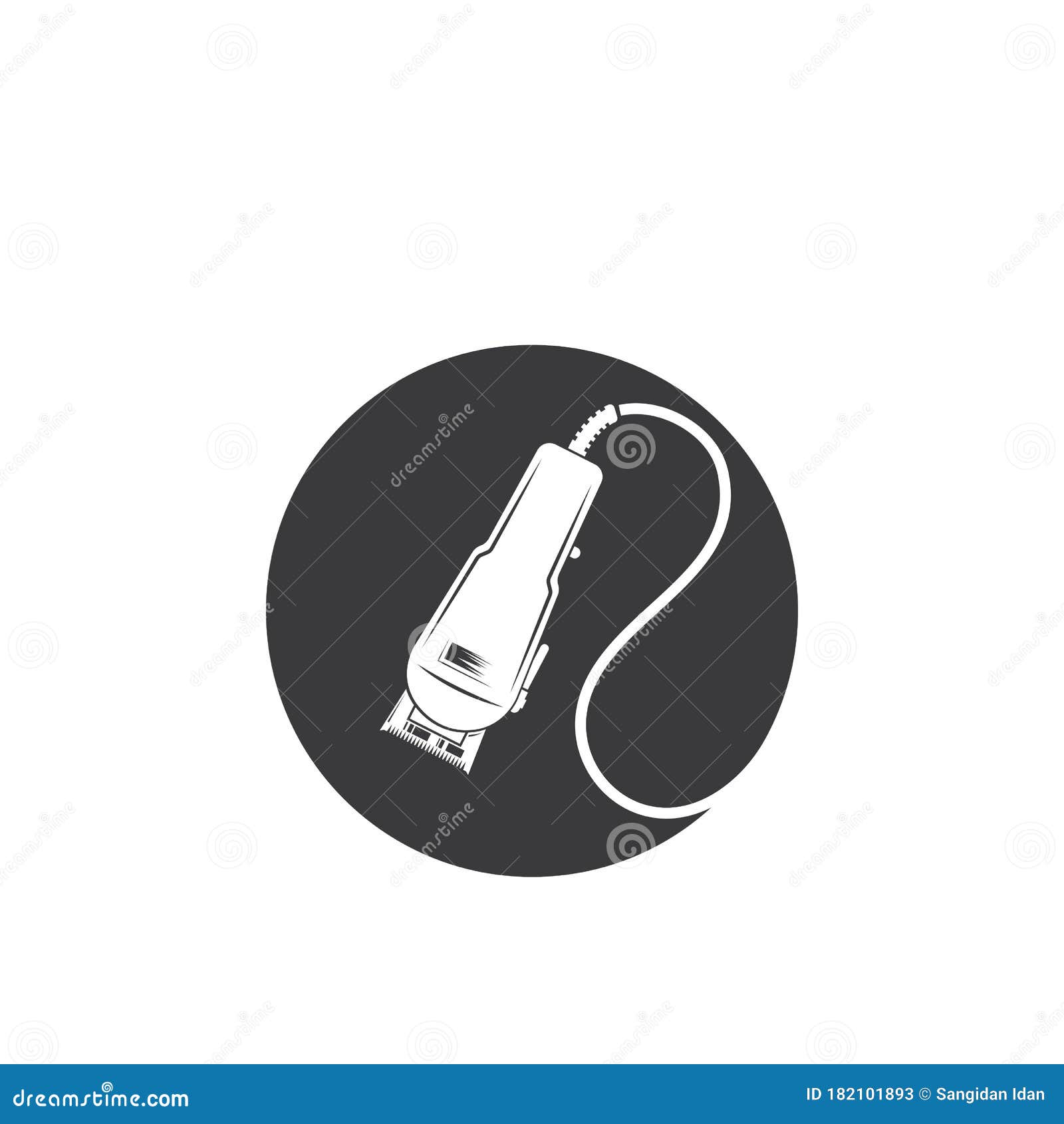Electric Clippers Vector Icon Illustration Design Stock Vector ...