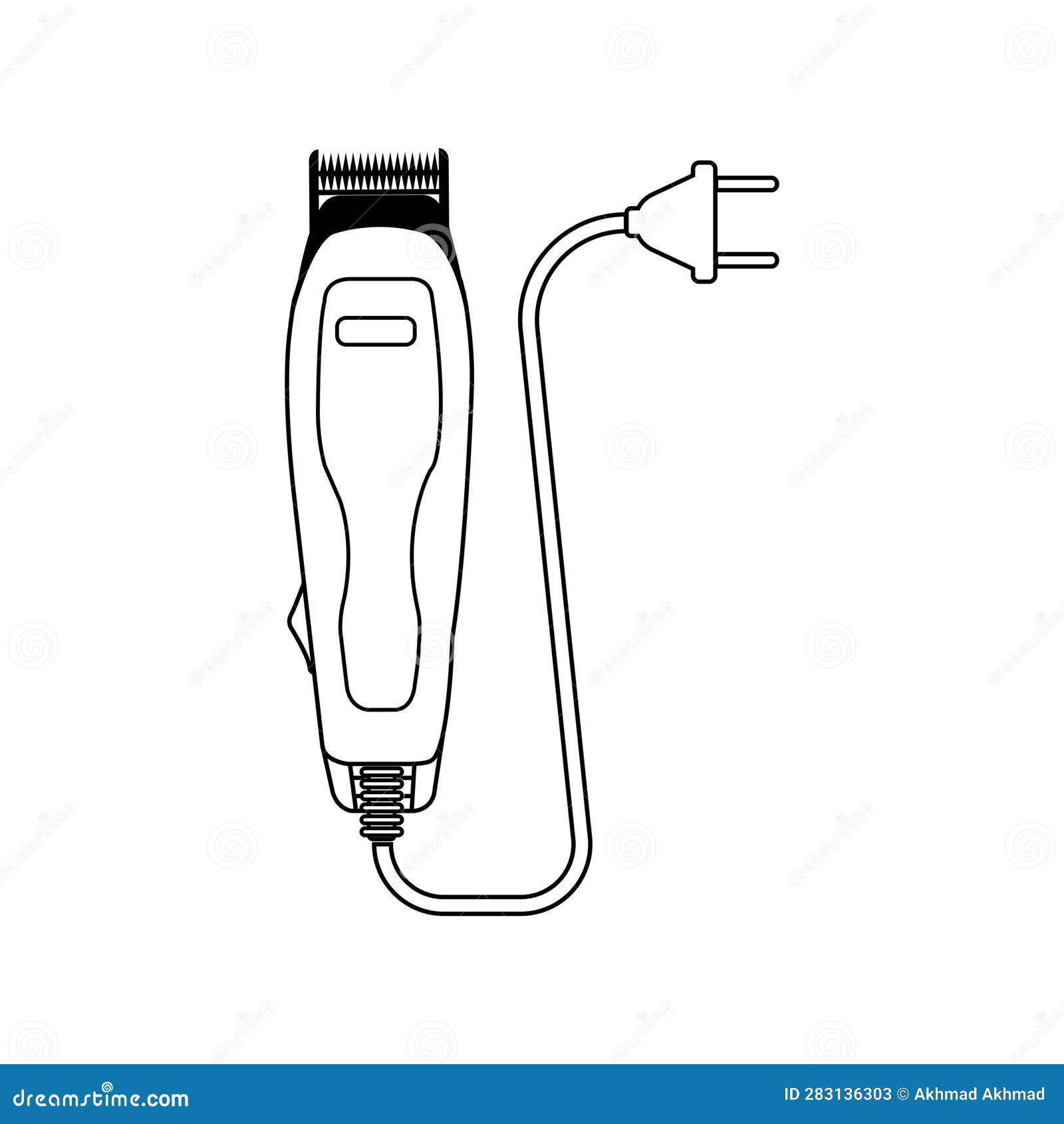 Electric Clippers Vector Icon Stock Vector - Illustration of ...