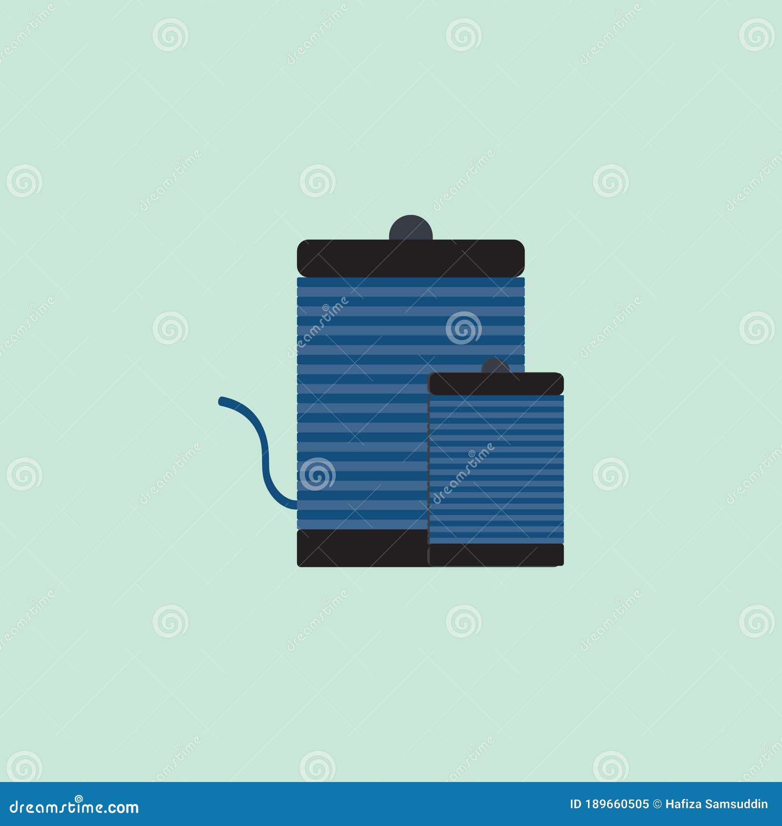 Electric Coil Transformer 3d Silver Metal Logo Design Cartoon Vector ...