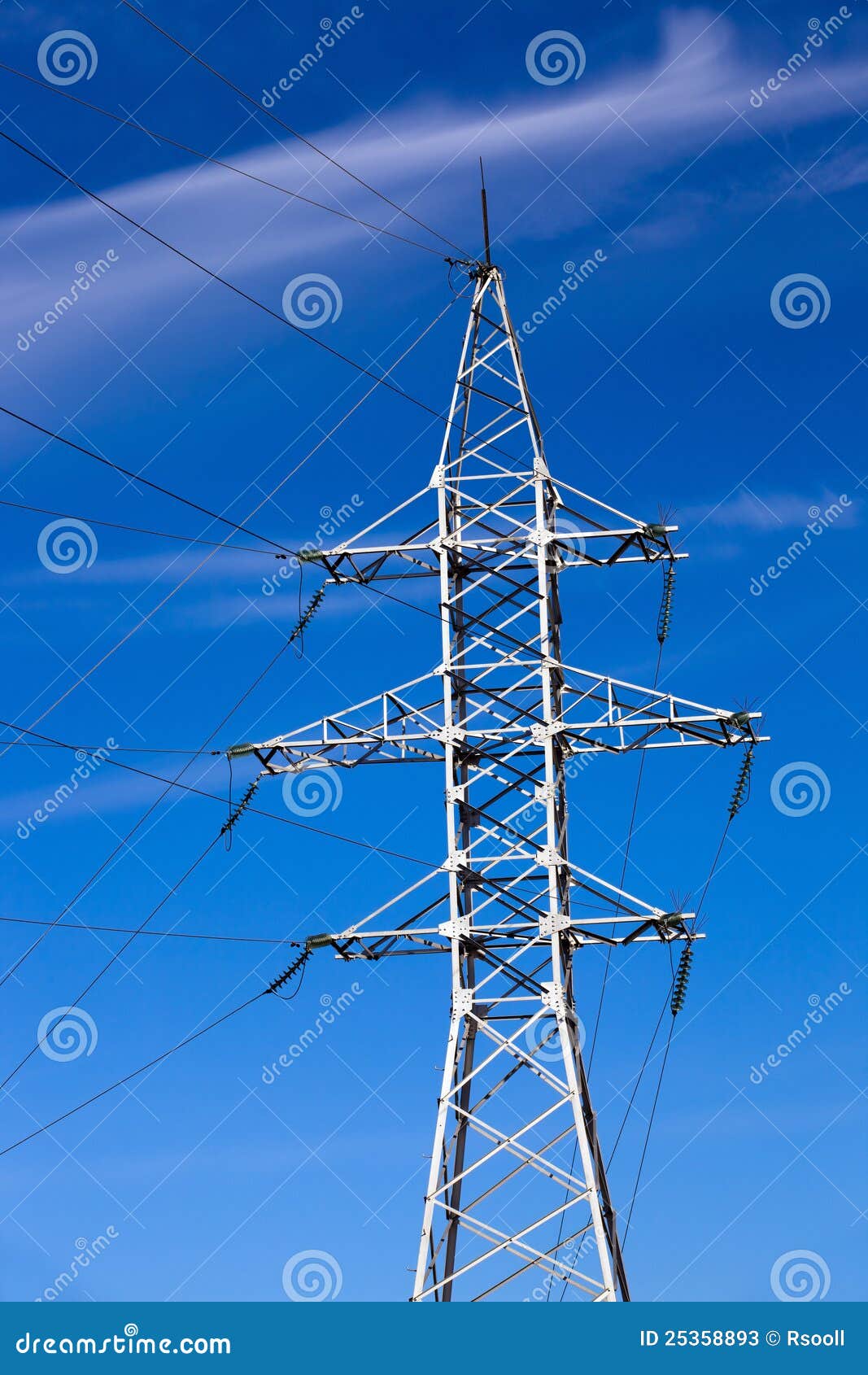 Electric column stock image. Image of energies, electricity - 25358893