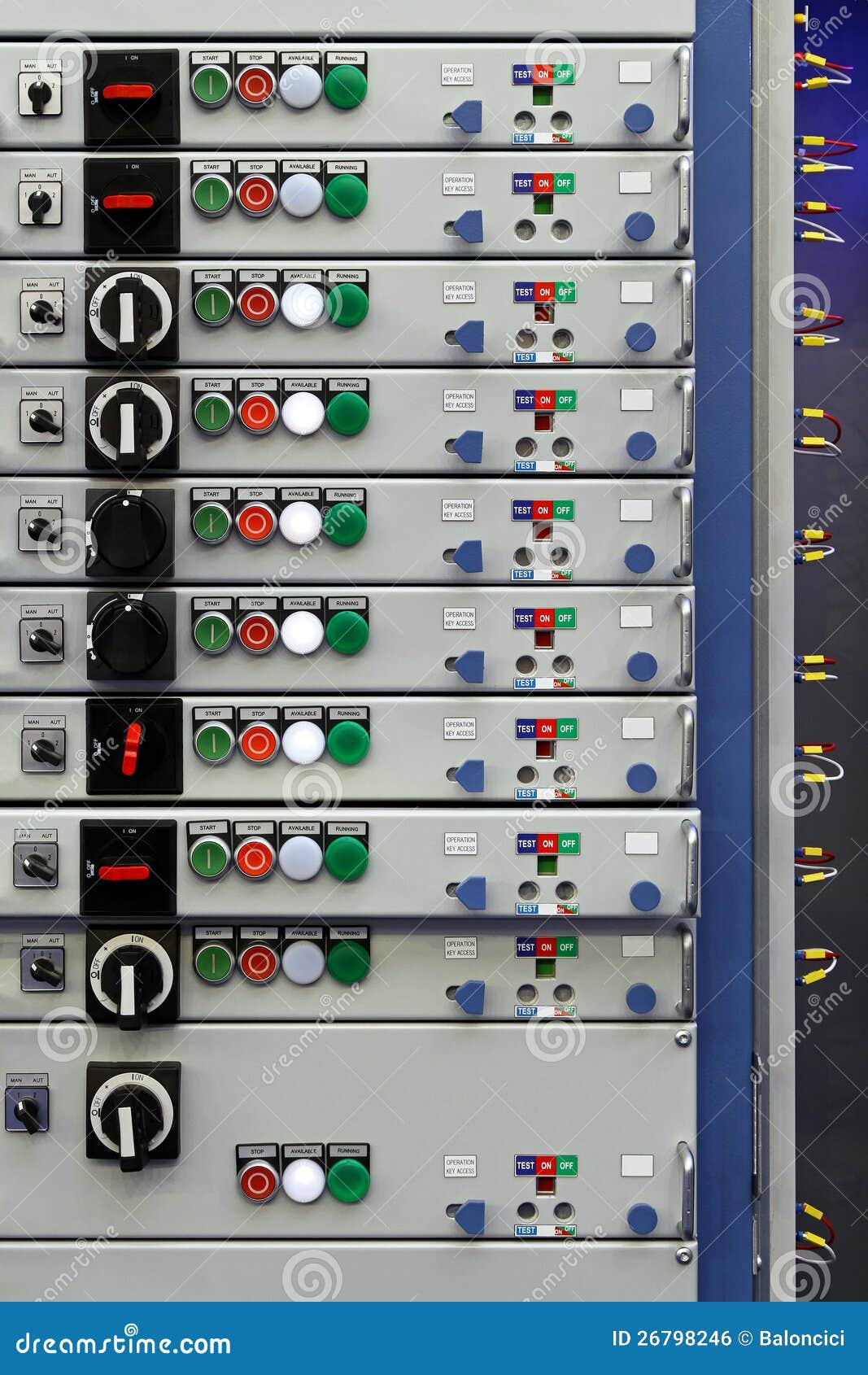 Electric Control High Voltage Relay House. Electrical Relay Cabin ...