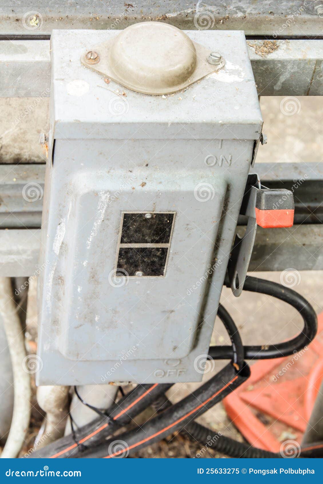 Electric control box stock image. Image of fuse, industry - 25633275