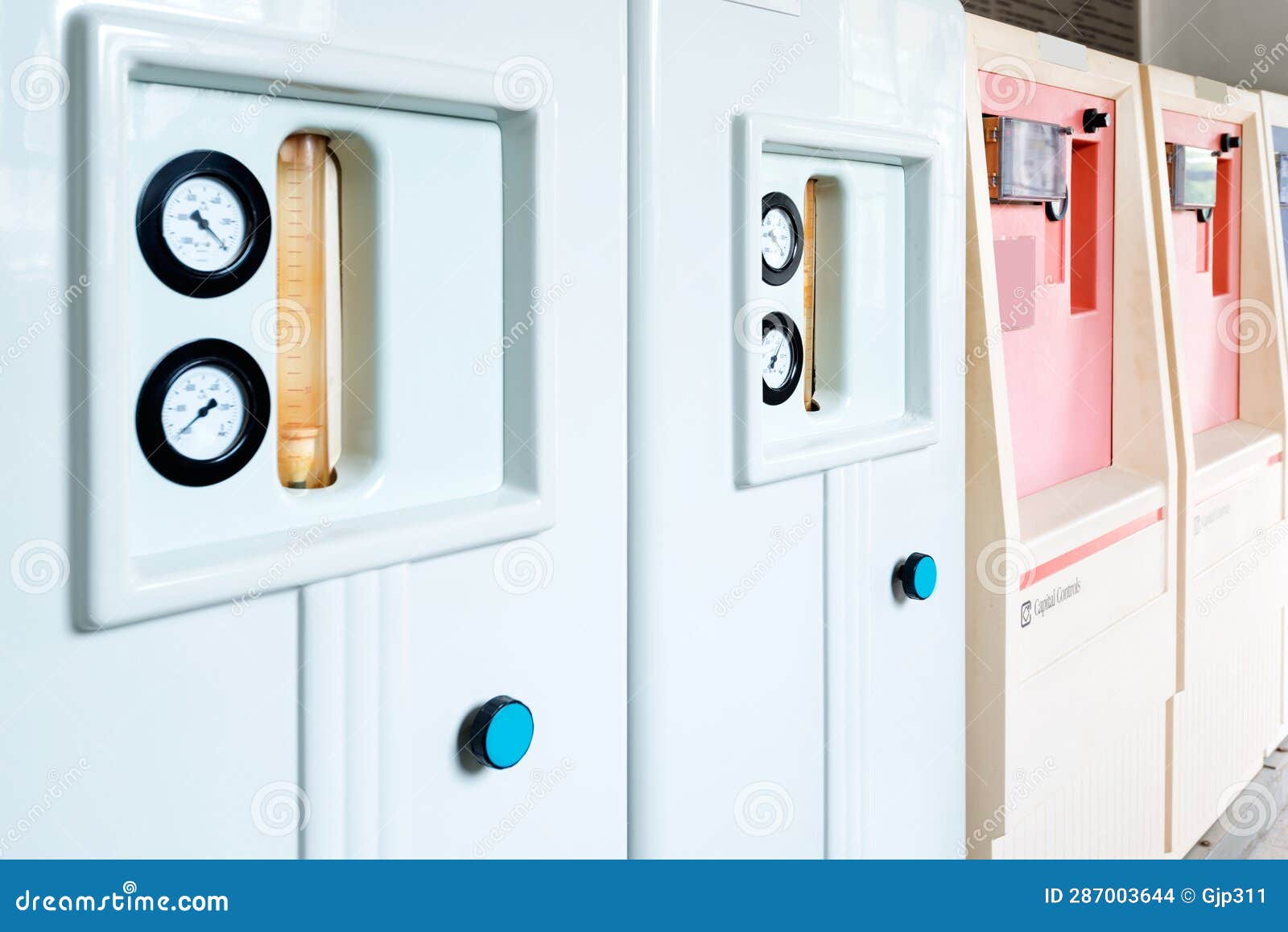 Electric control box stock photo. Image of breaker, fuse - 287003644