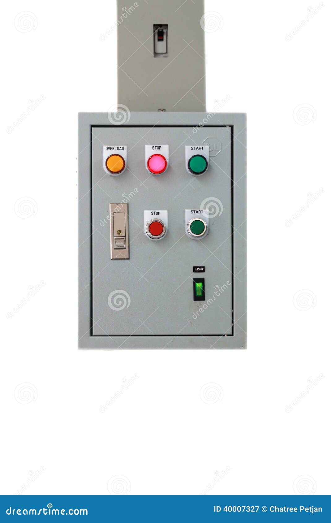 Electric control box stock image. Image of construction - 40007327