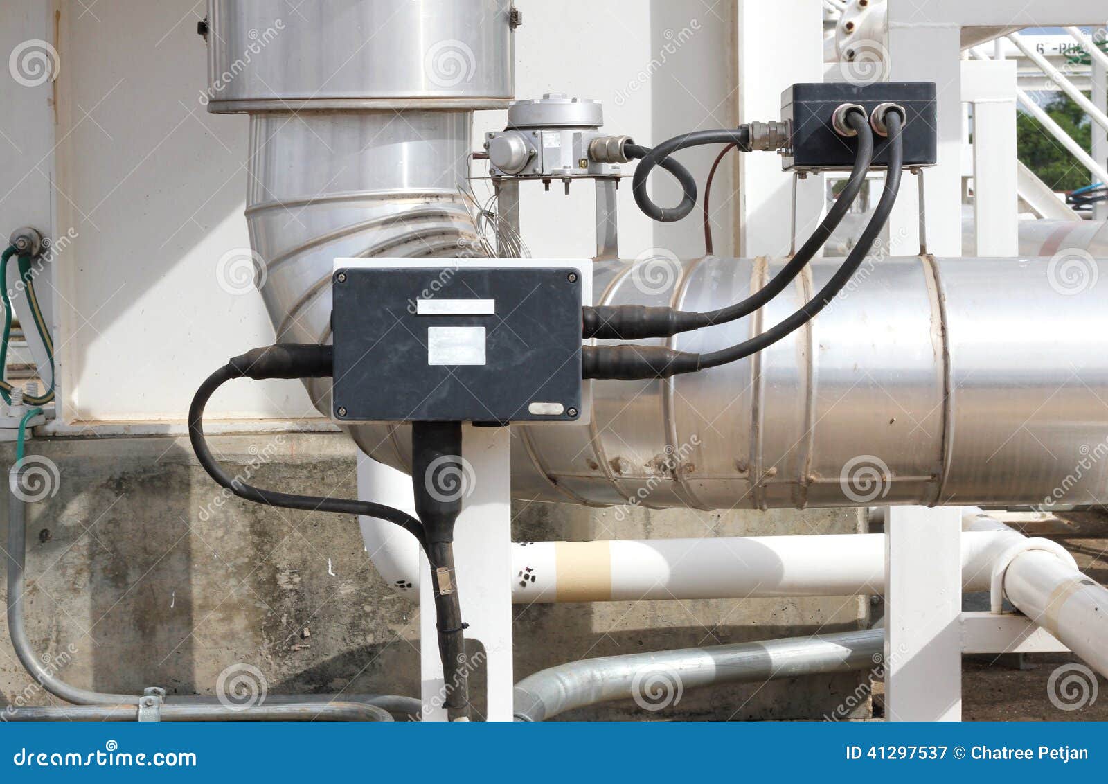Electric Control Box Outdoor Stock Image - Image of commercial ...