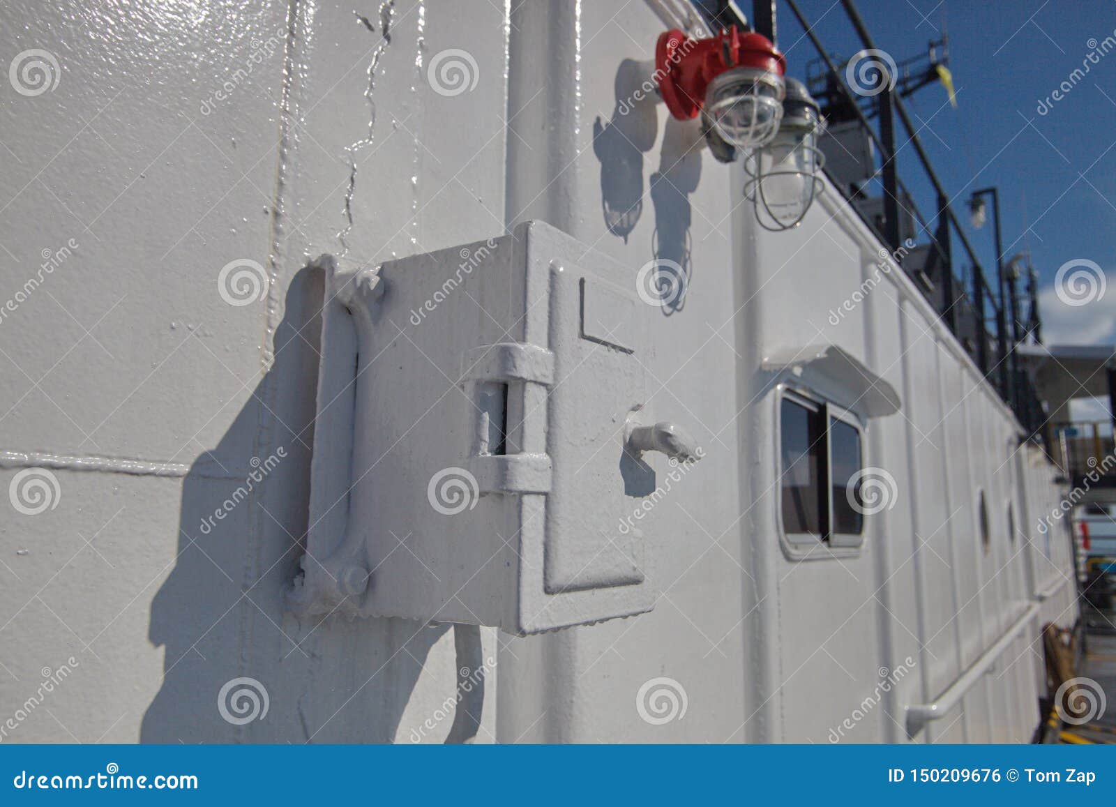 Electric Control Box on the Ship Stock Photo - Image of control, ship ...