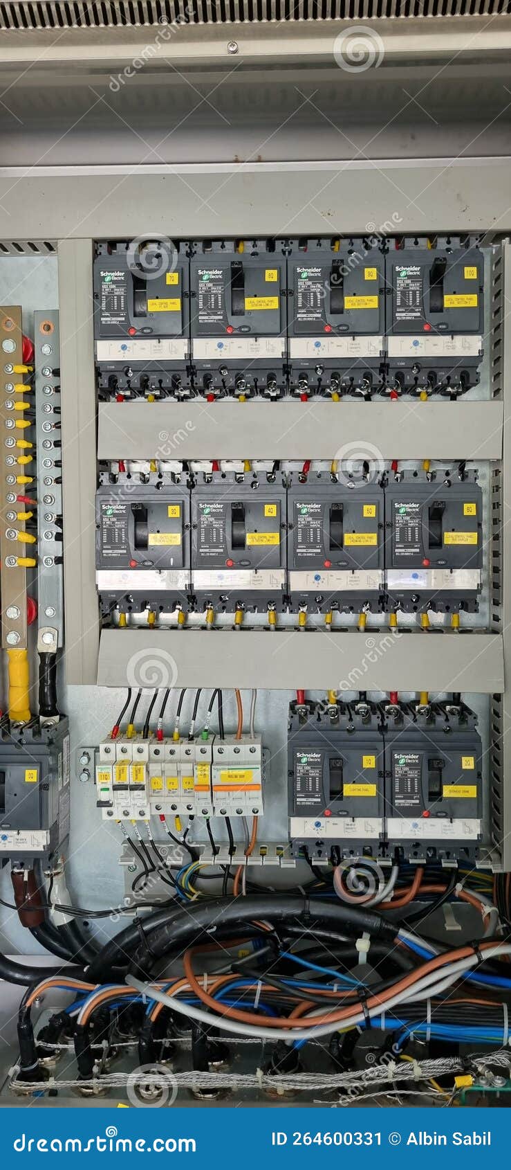 Electric Control Panel Enclosure for Power and Distribution Electricity ...