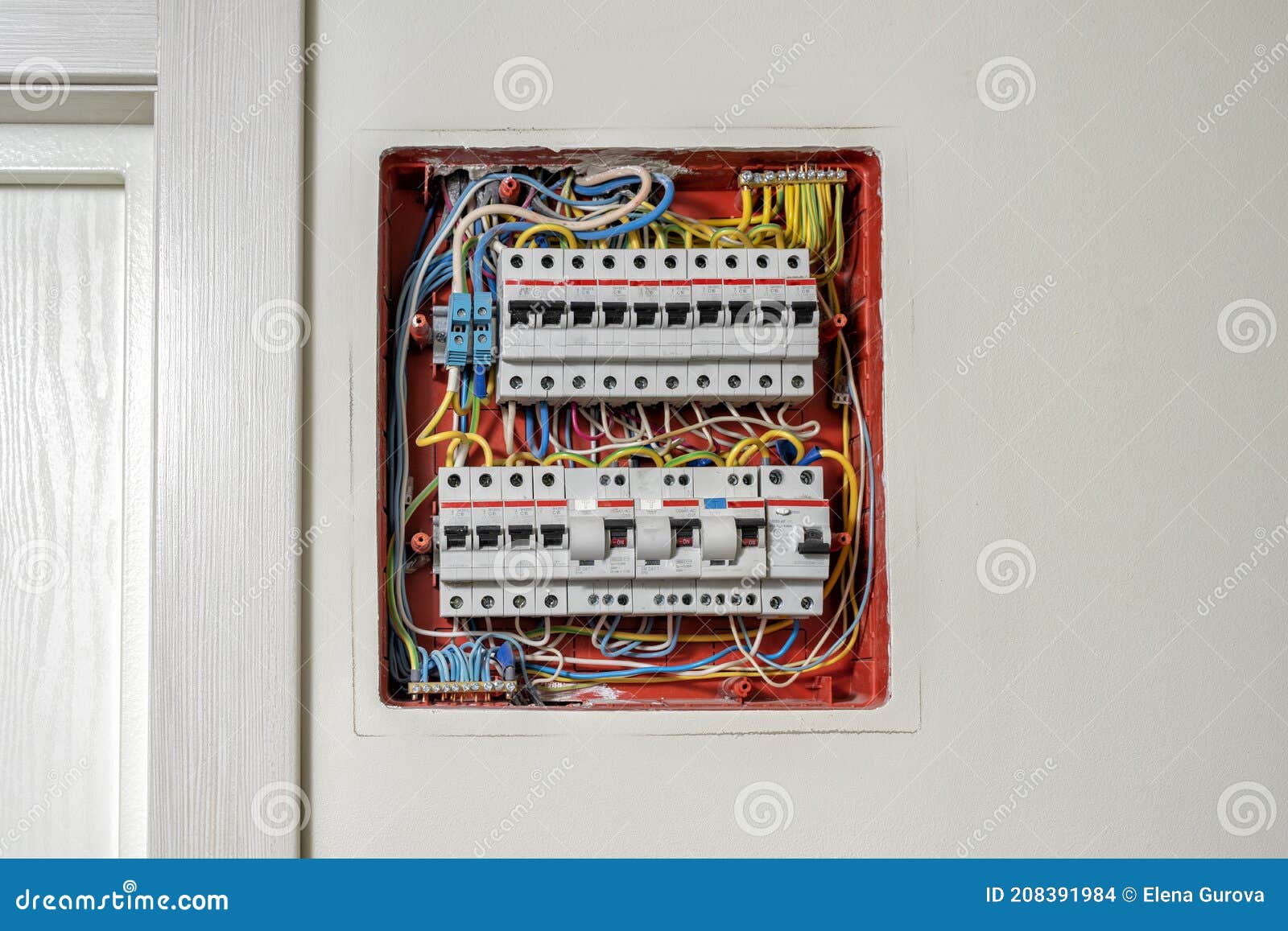 Electric Control Panel Switchboard Enclosure for Distribution and Power ...