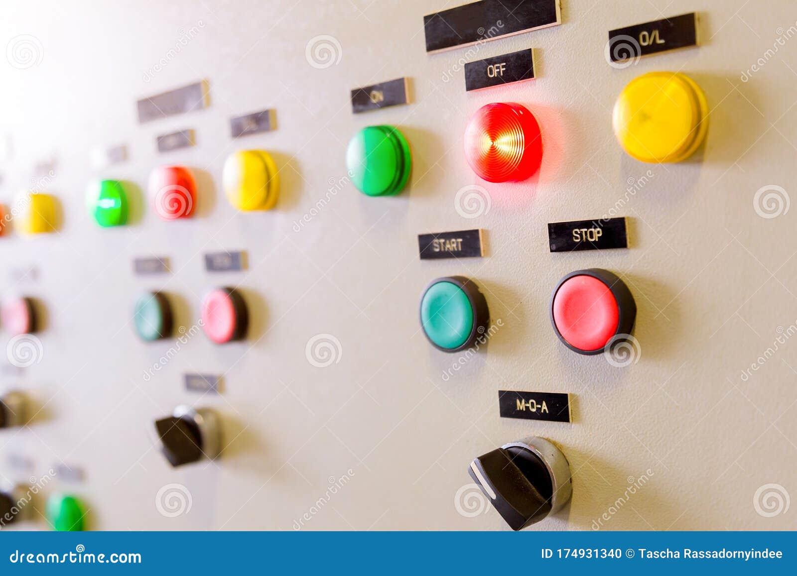 Electric control system stock photo. Image of control - 174931340