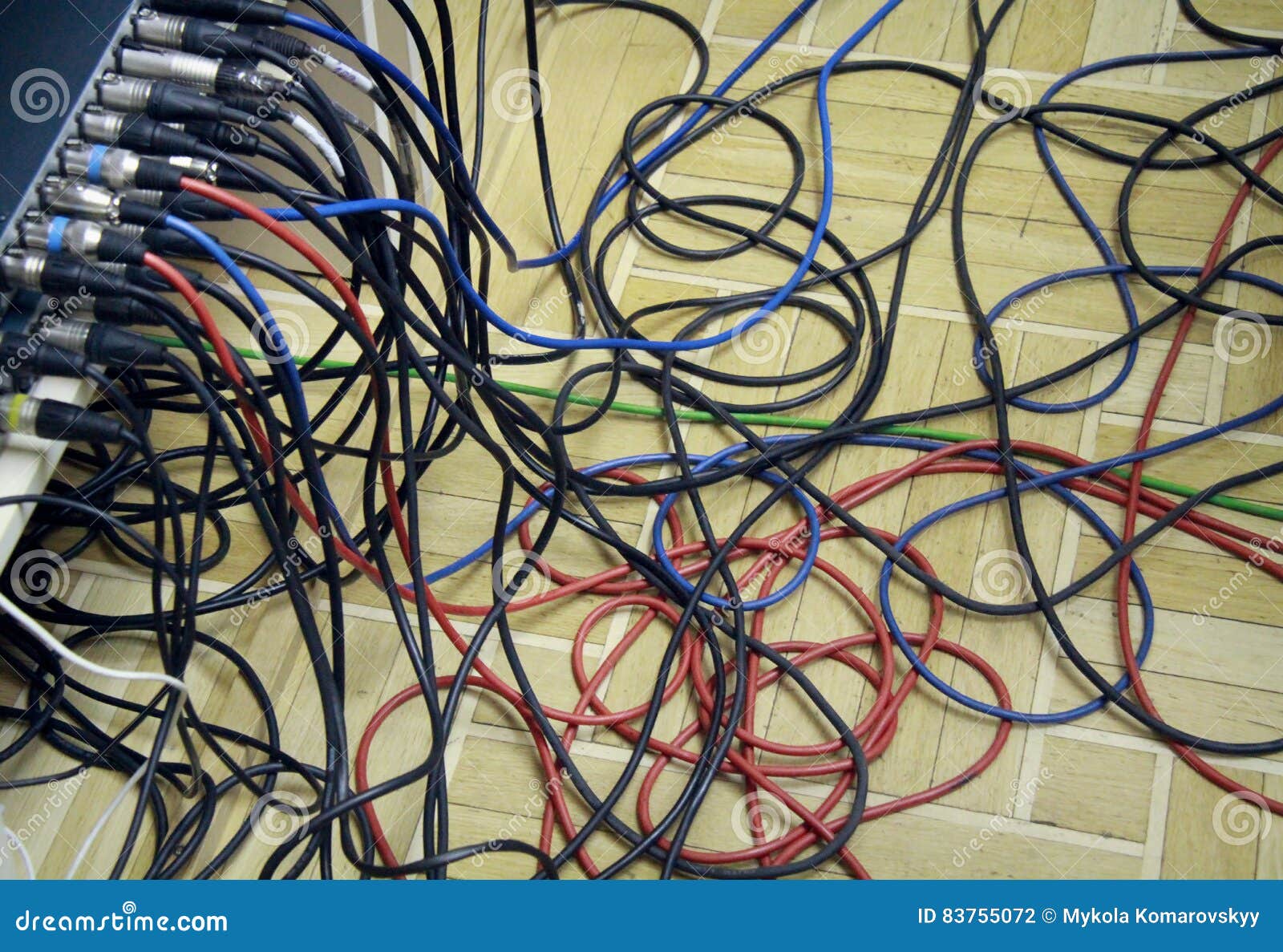 Electric cords stock photo. Image of cord, solution, mains - 83755072