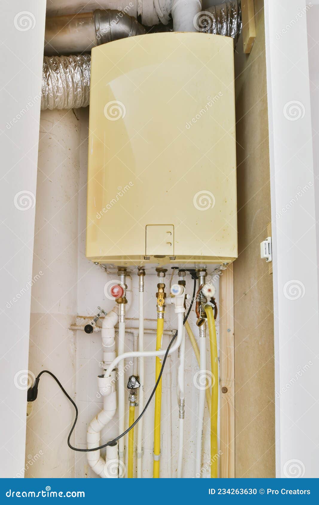 Electric Dashboard with Cabels Stock Photo - Image of energy, control ...