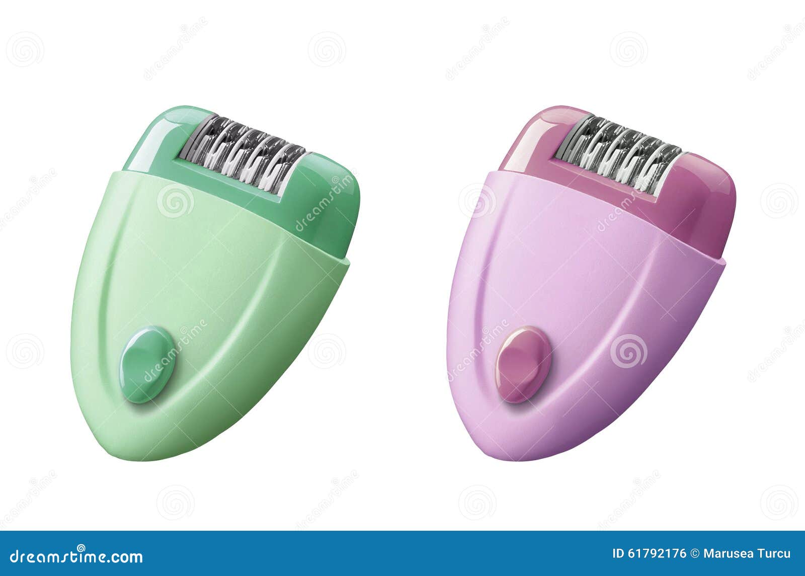 Electric Depilators Isolated Stock Photo - Image of cutout, beauty ...