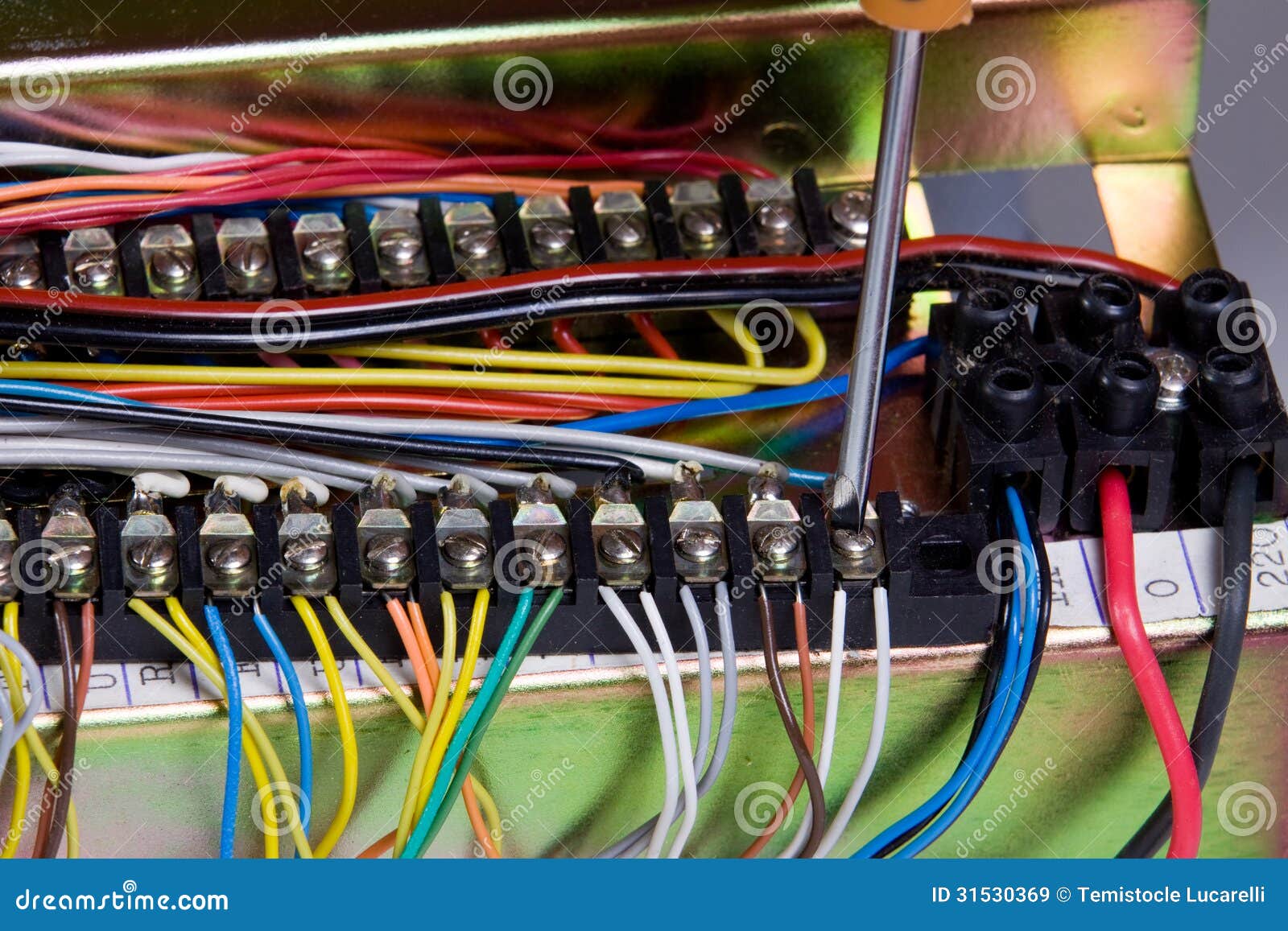 Electric device stock image. Image of electrician, switch - 31530369