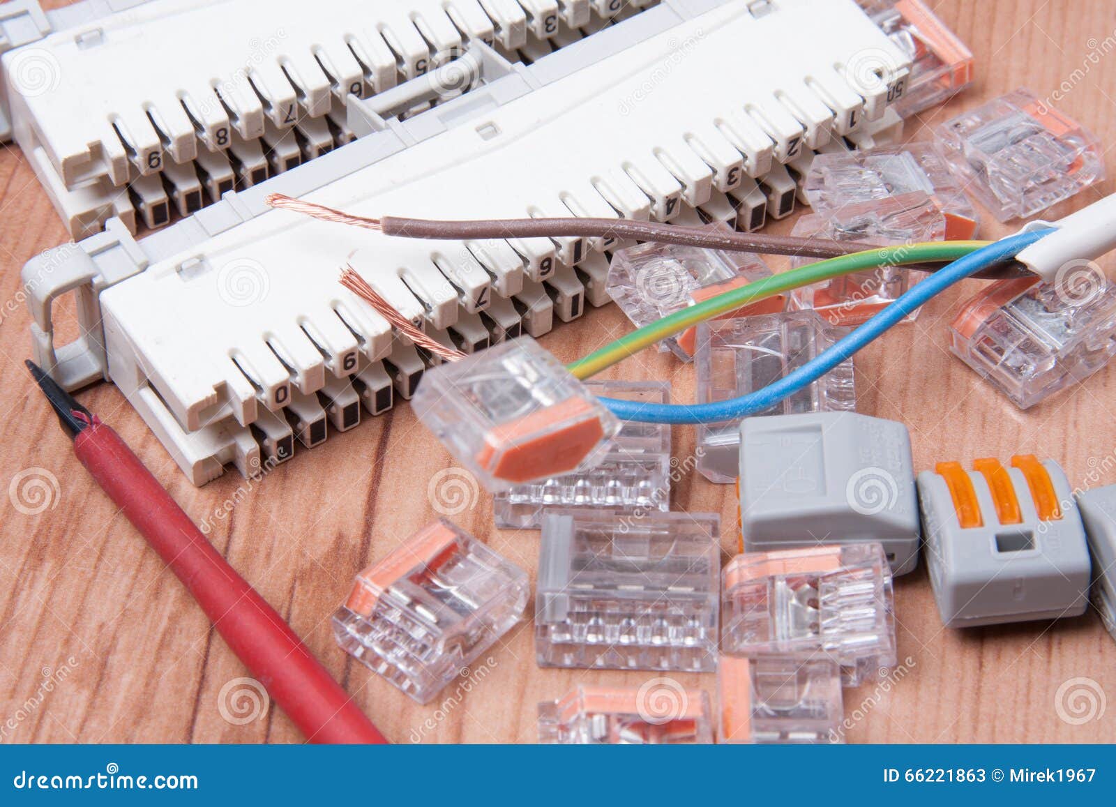 Electric device stock image. Image of earth, connector - 66221863