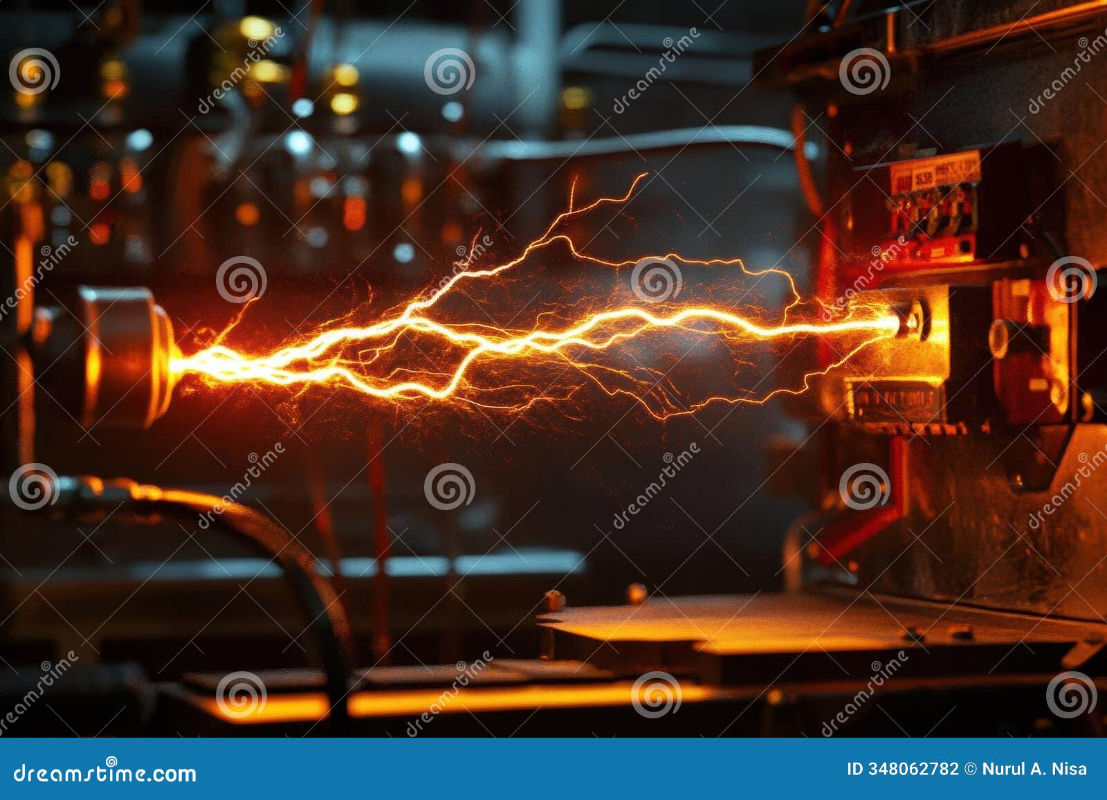 Electric Discharge, a Glimpse into the Power of Electricity Stock ...