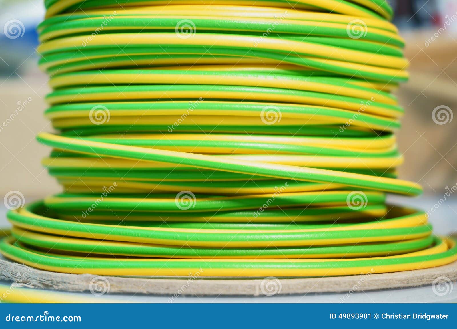 Electric earth cable a stock image. Image of electric - 49893901