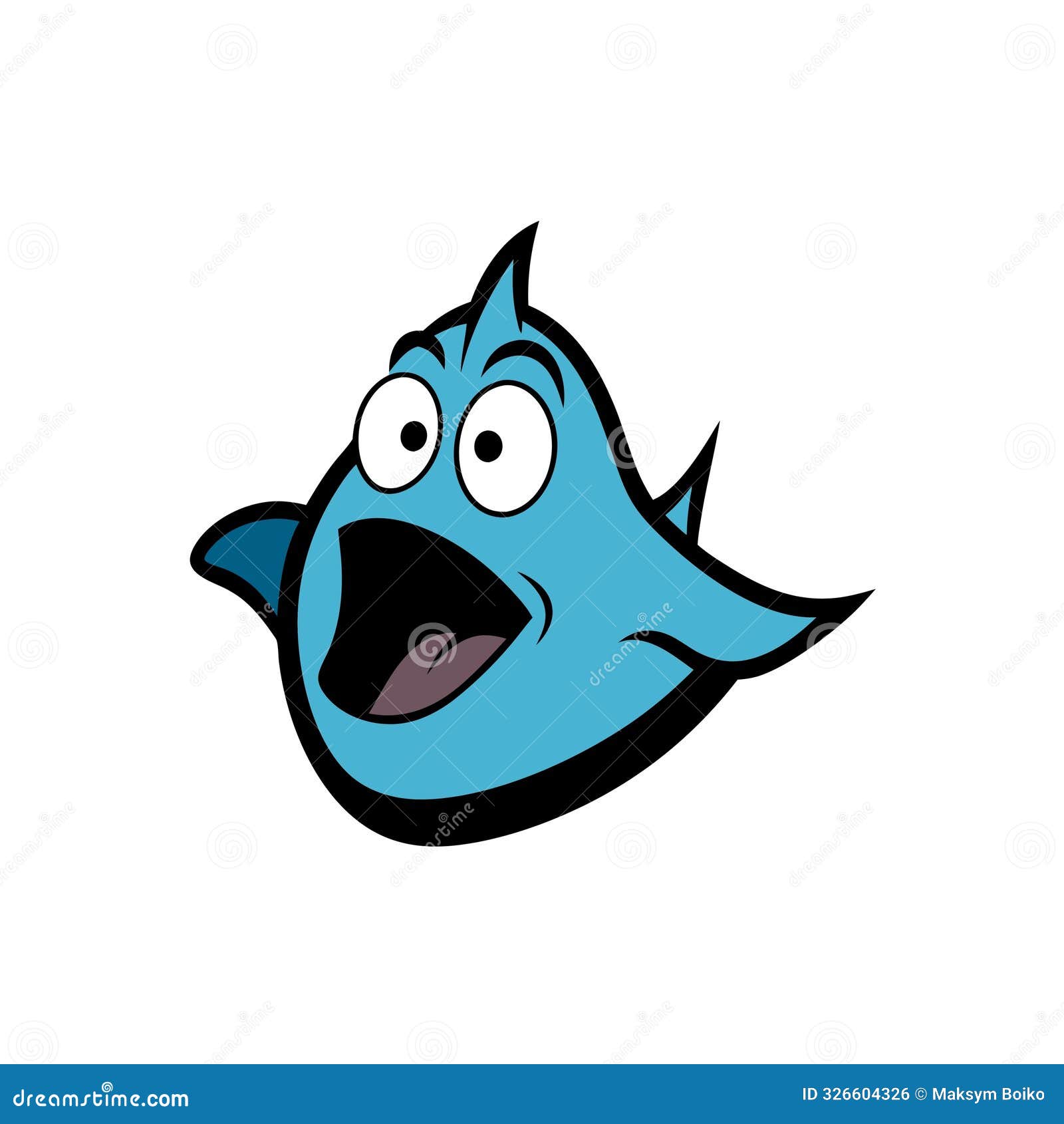 Electric Eel Fish Stands Icon Vector Stock Vector - Illustration of ...