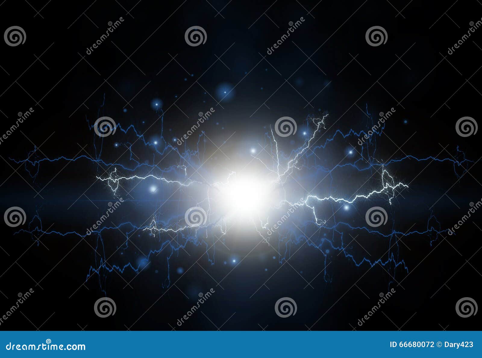 Electric effect stock illustration. Illustration of danger - 66680072