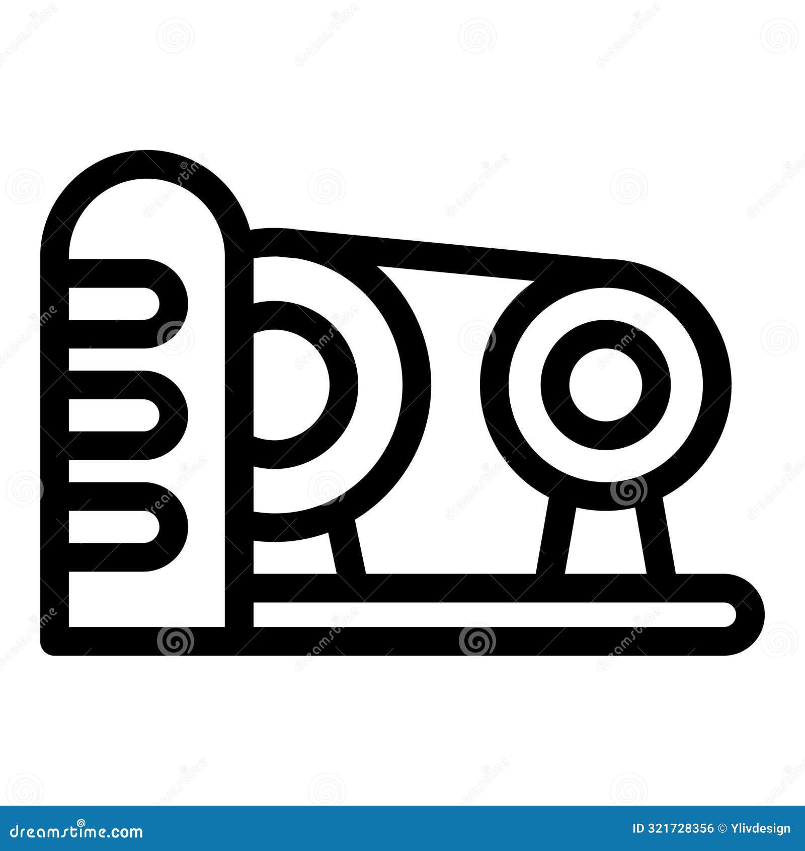Electric Engine Using Electricity with Coils Generating Power Stock ...