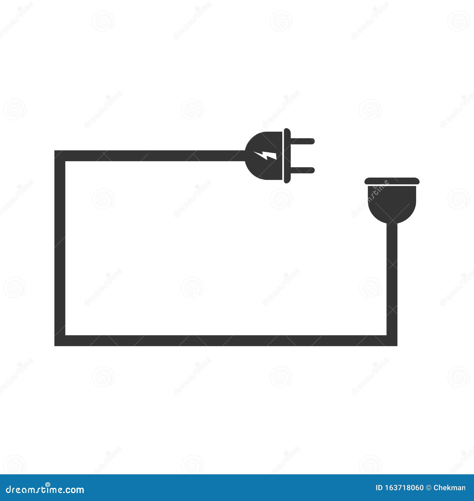 Electric Extension Cord Icon - Vector Stock Photography | CartoonDealer ...