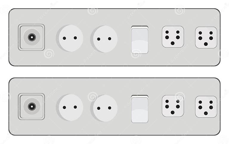 Electric Extension Plug, Icon Stock Vector - Illustration of vector ...