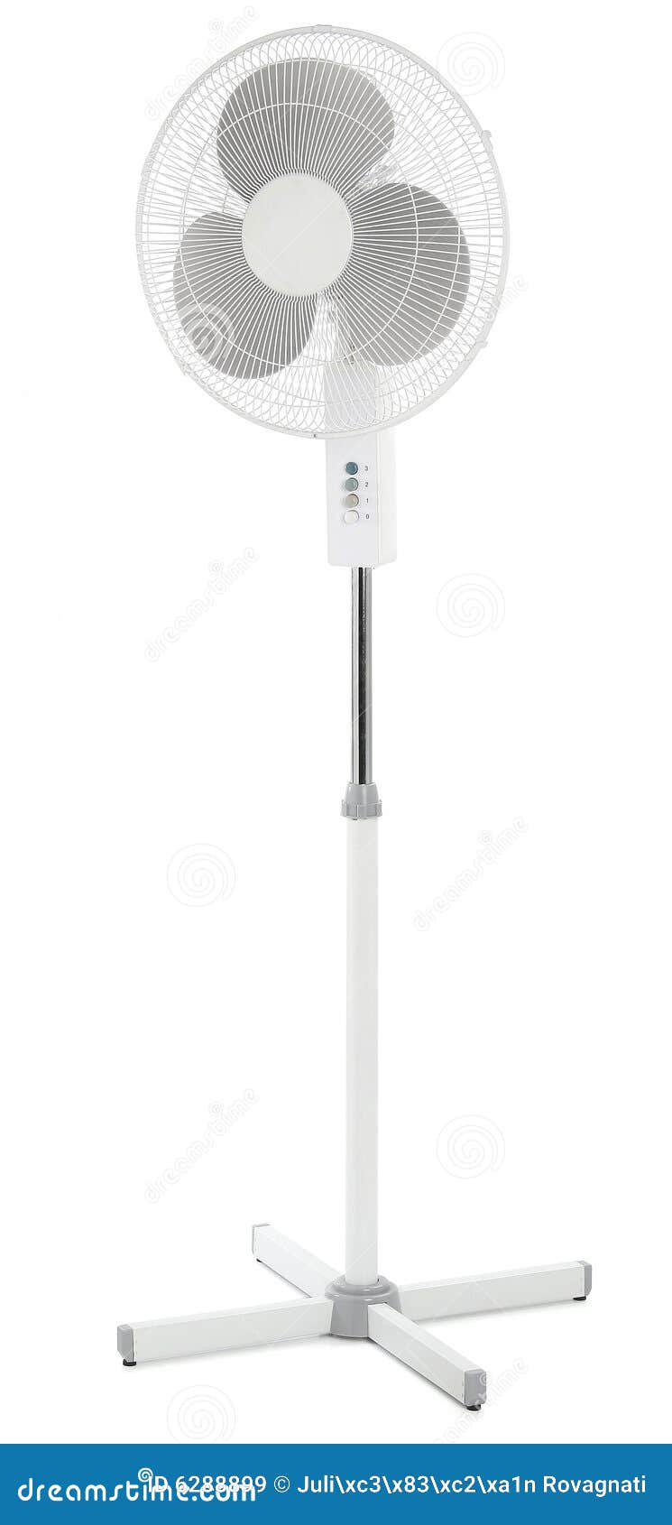 Electric fan stock image. Image of blowing, stationary - 6288899